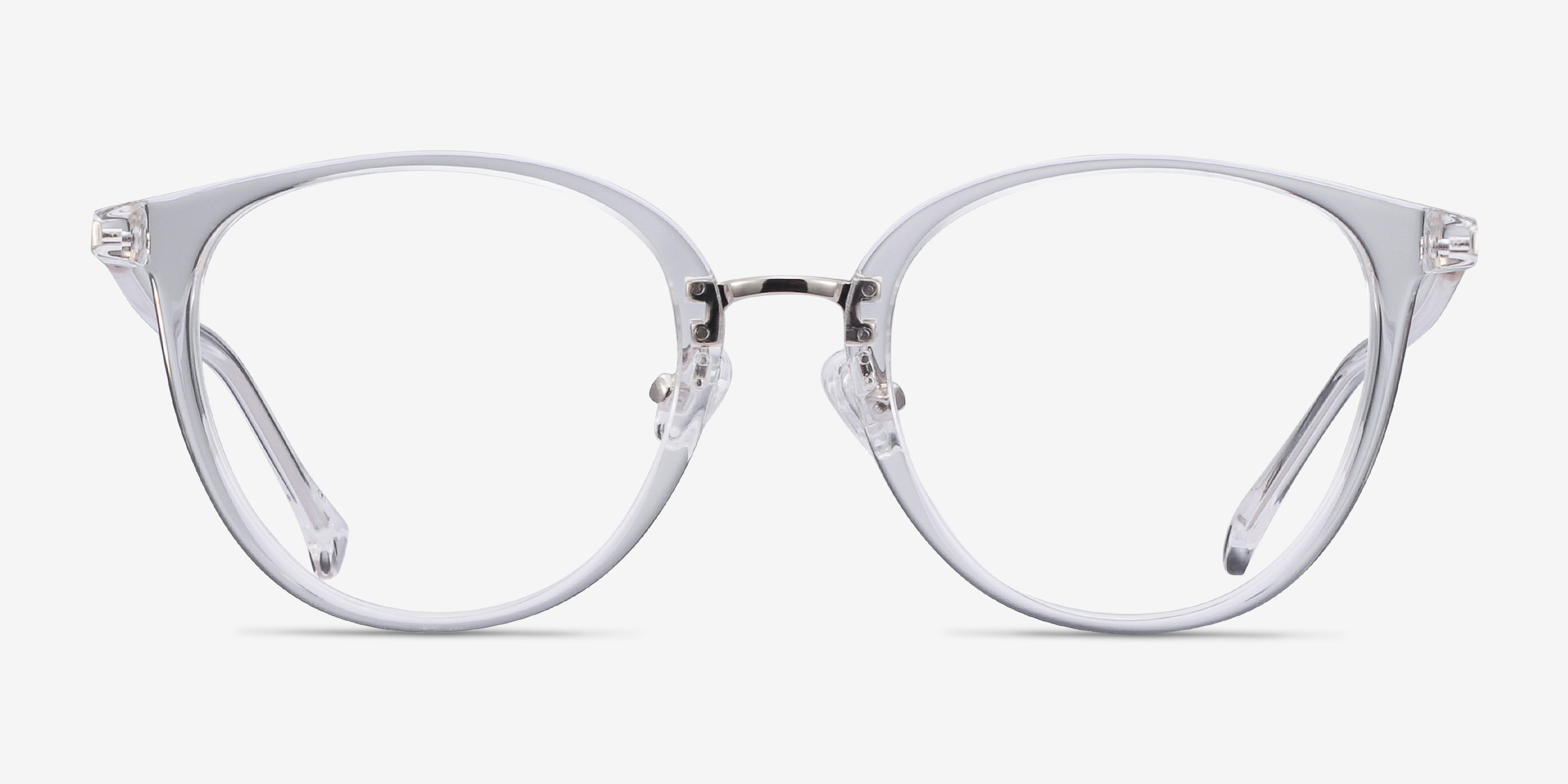 Shelby Round Clear Glasses for Women | Eyebuydirect