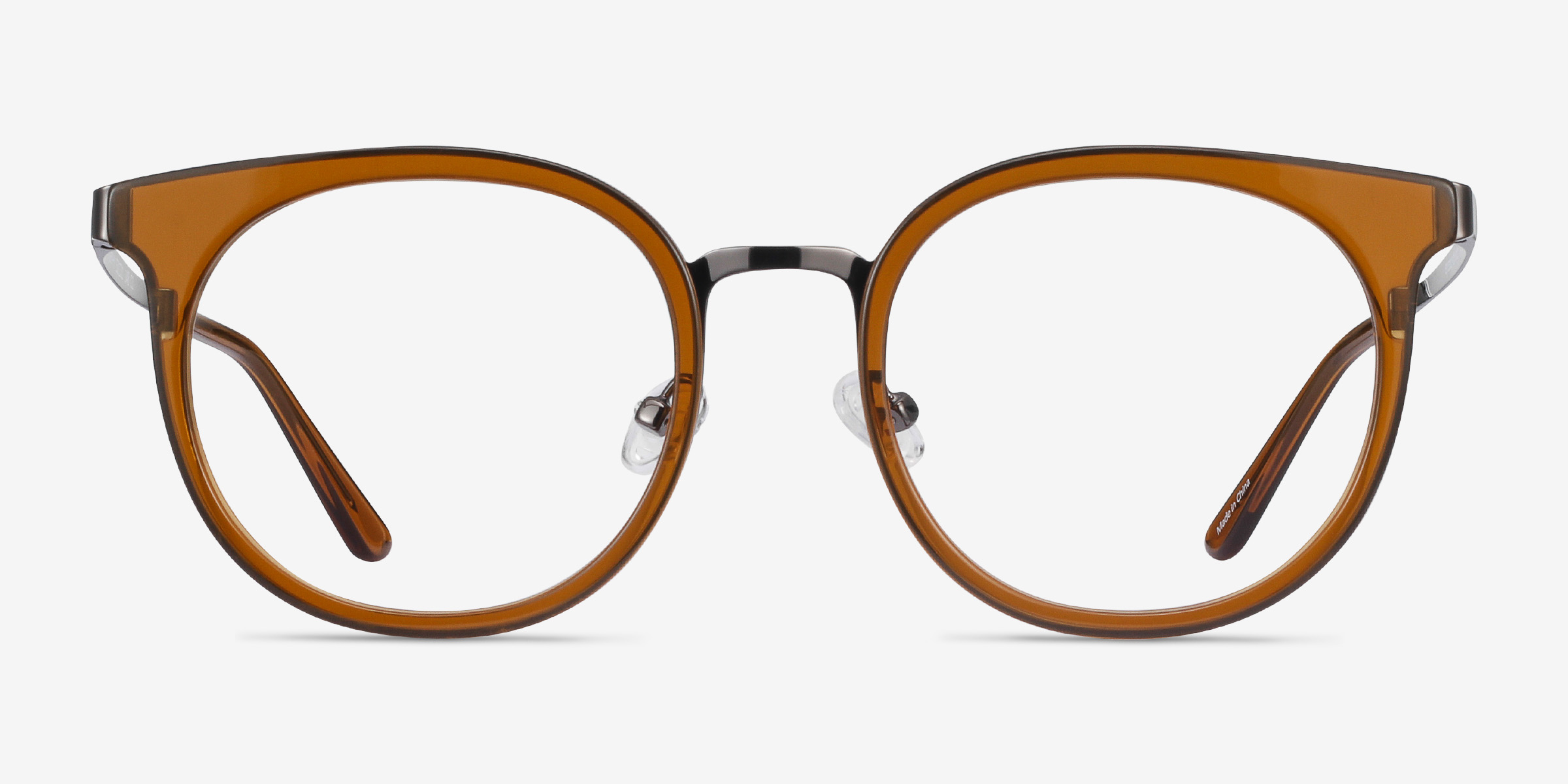 Murphy Round Brown Full Rim Eyeglasses | Eyebuydirect