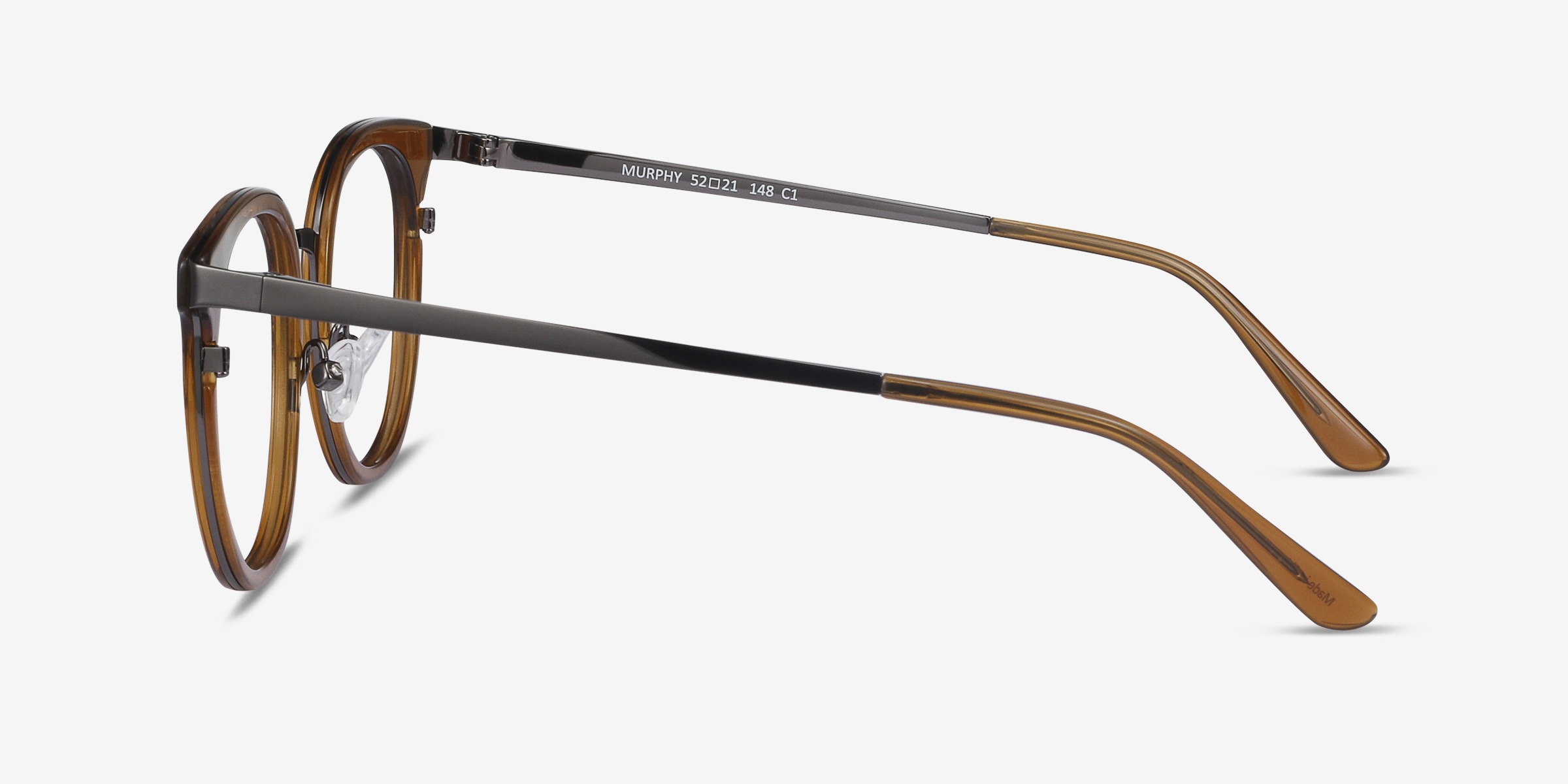 Murphy Round Brown Full Rim Eyeglasses | Eyebuydirect