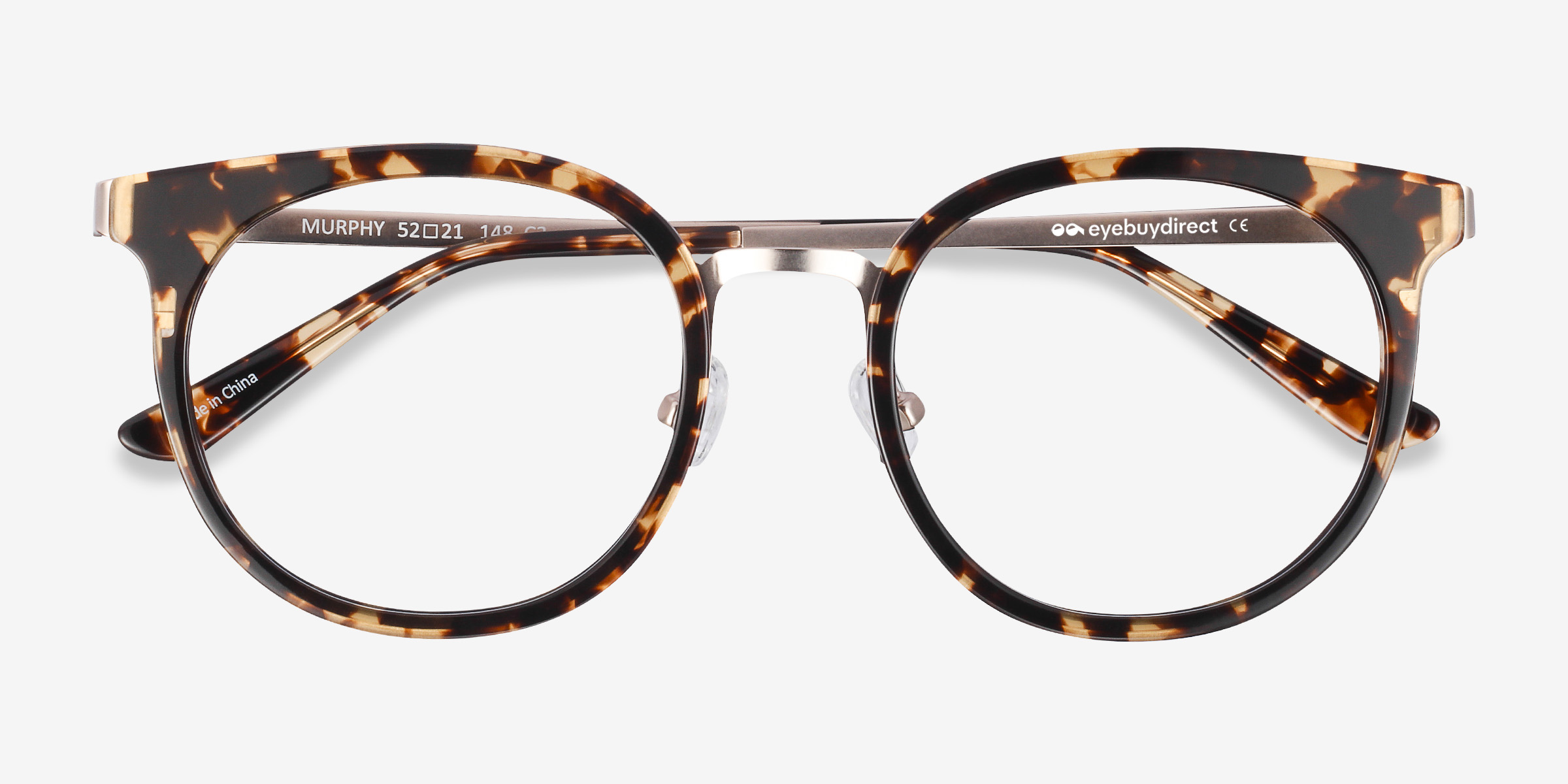 Murphy Round Tortoise Full Rim Eyeglasses | Eyebuydirect