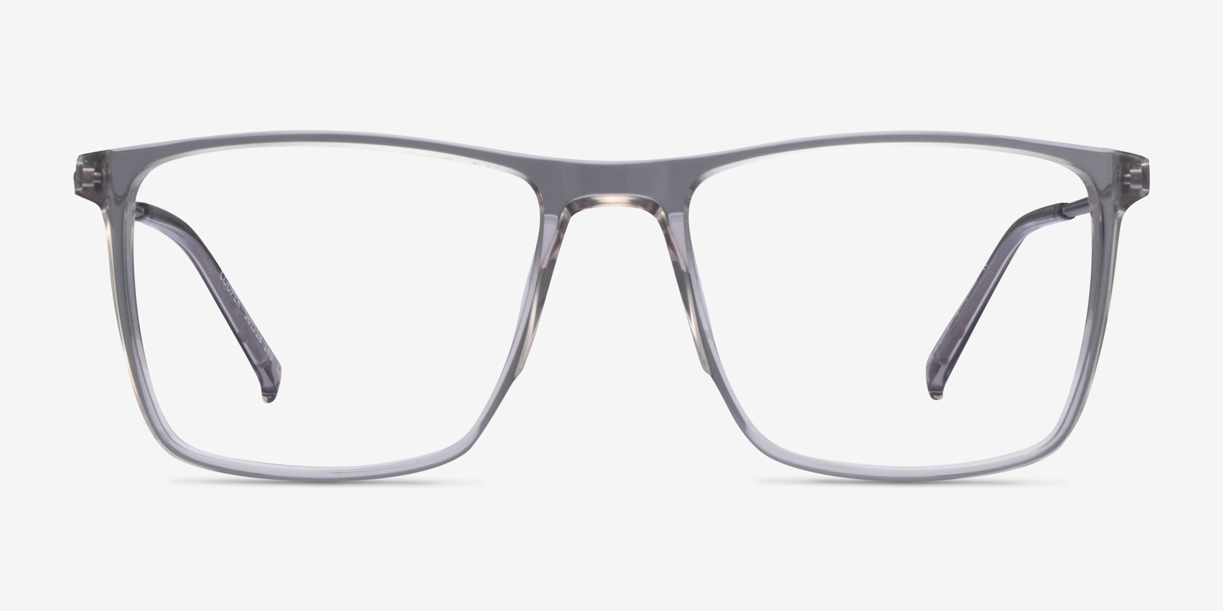 Cooper Square Clear Gray Glasses for Men | Eyebuydirect