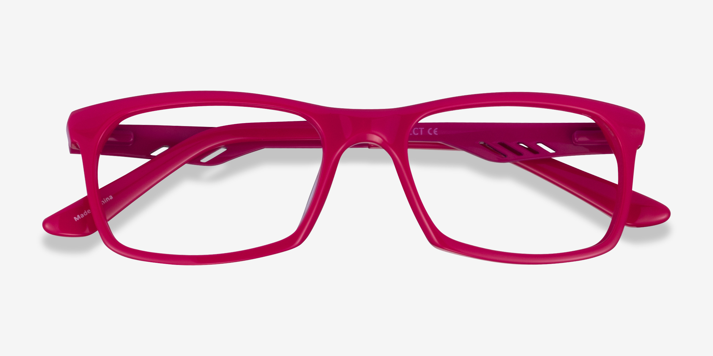 Polis Rectangle Rose Glasses for Women | Eyebuydirect Canada