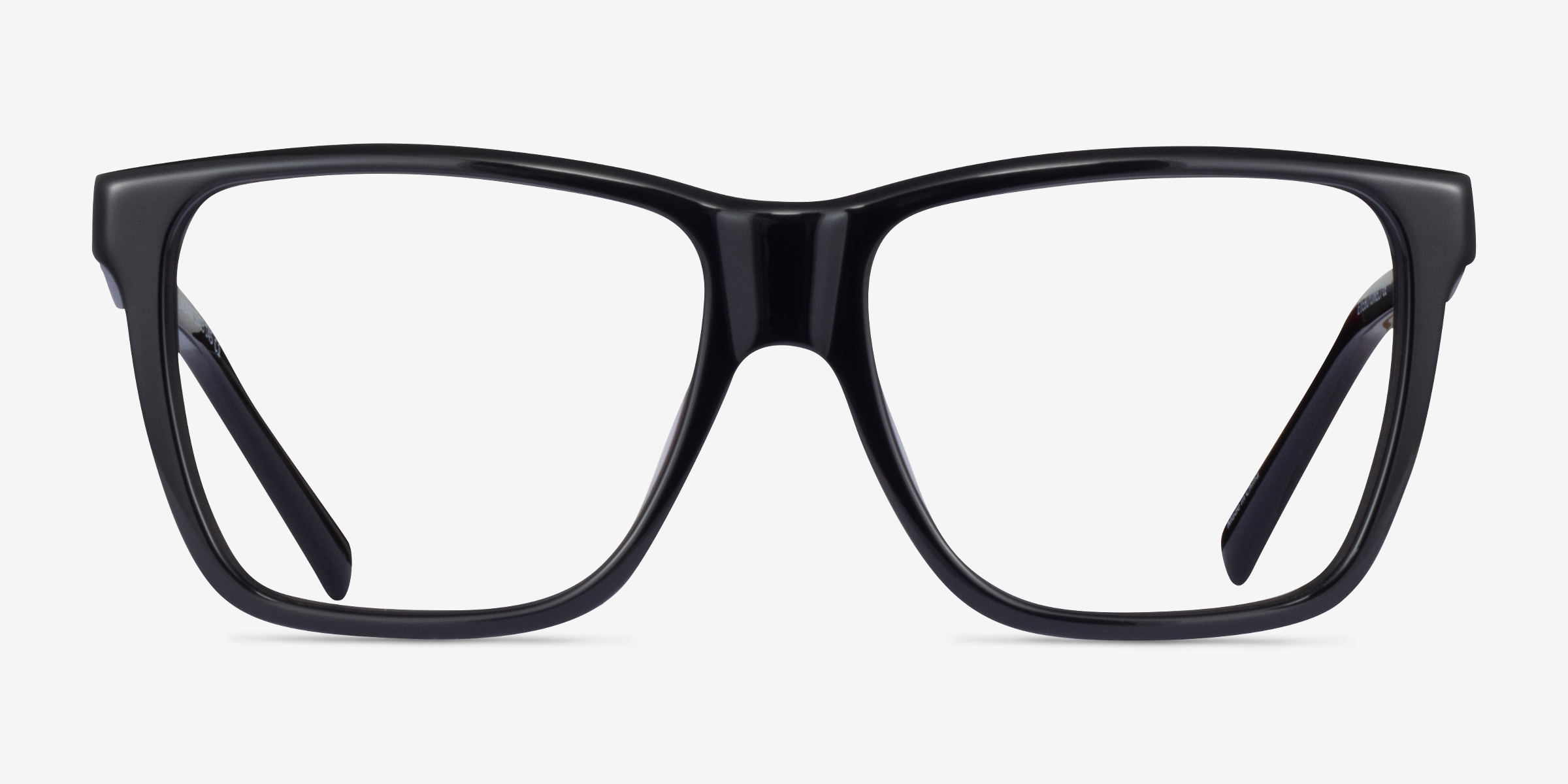 Landmark Square Black Full Rim Eyeglasses Eyebuydirect