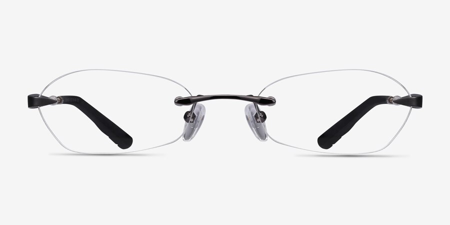 Summer Oval Gunmetal Rimless Eyeglasses | Eyebuydirect
