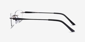 Benson Rectangle Black Rimless Eyeglasses | Eyebuydirect