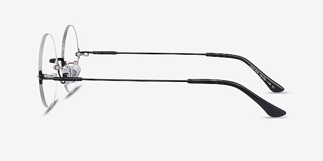 Palo Alto Round Black Rimless Eyeglasses Eyebuydirect Canada