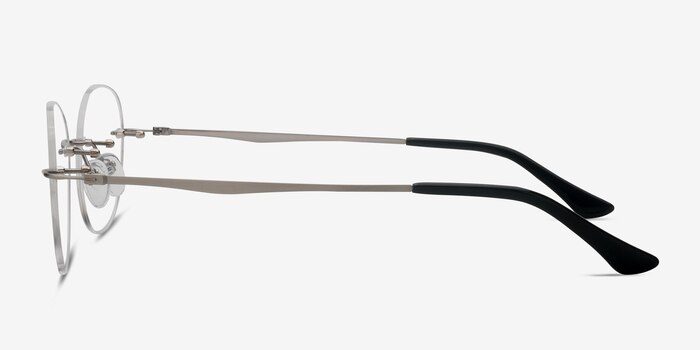 Fuse Round Silver Glasses for Women | Eyebuydirect