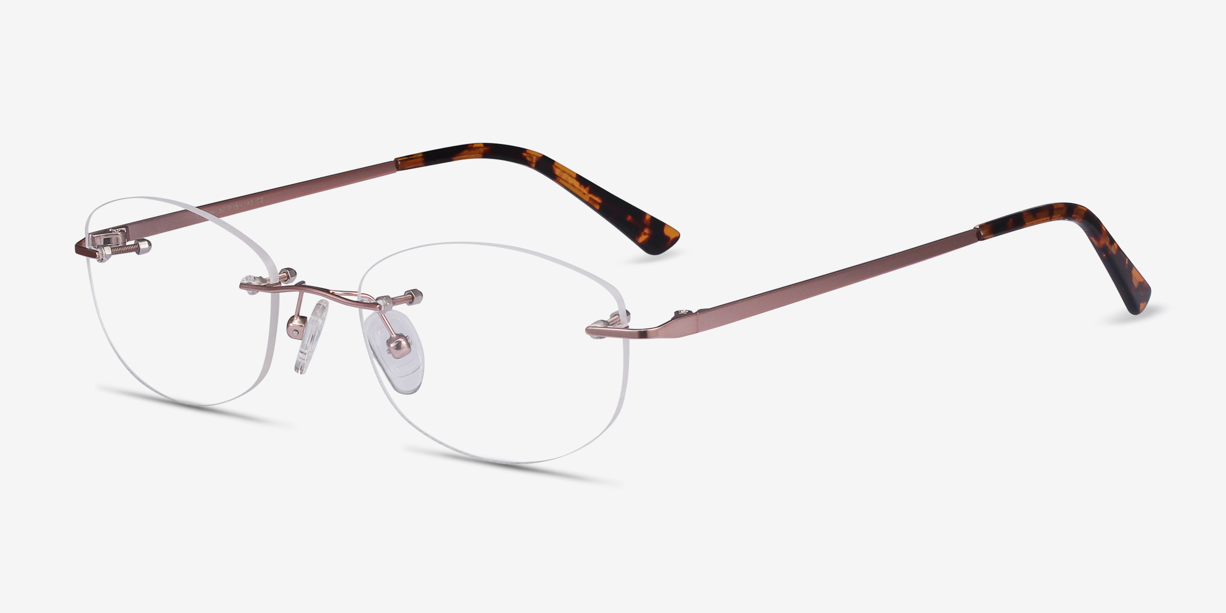 Athena Oval Rose Gold Glasses For Women Eyebuydirect