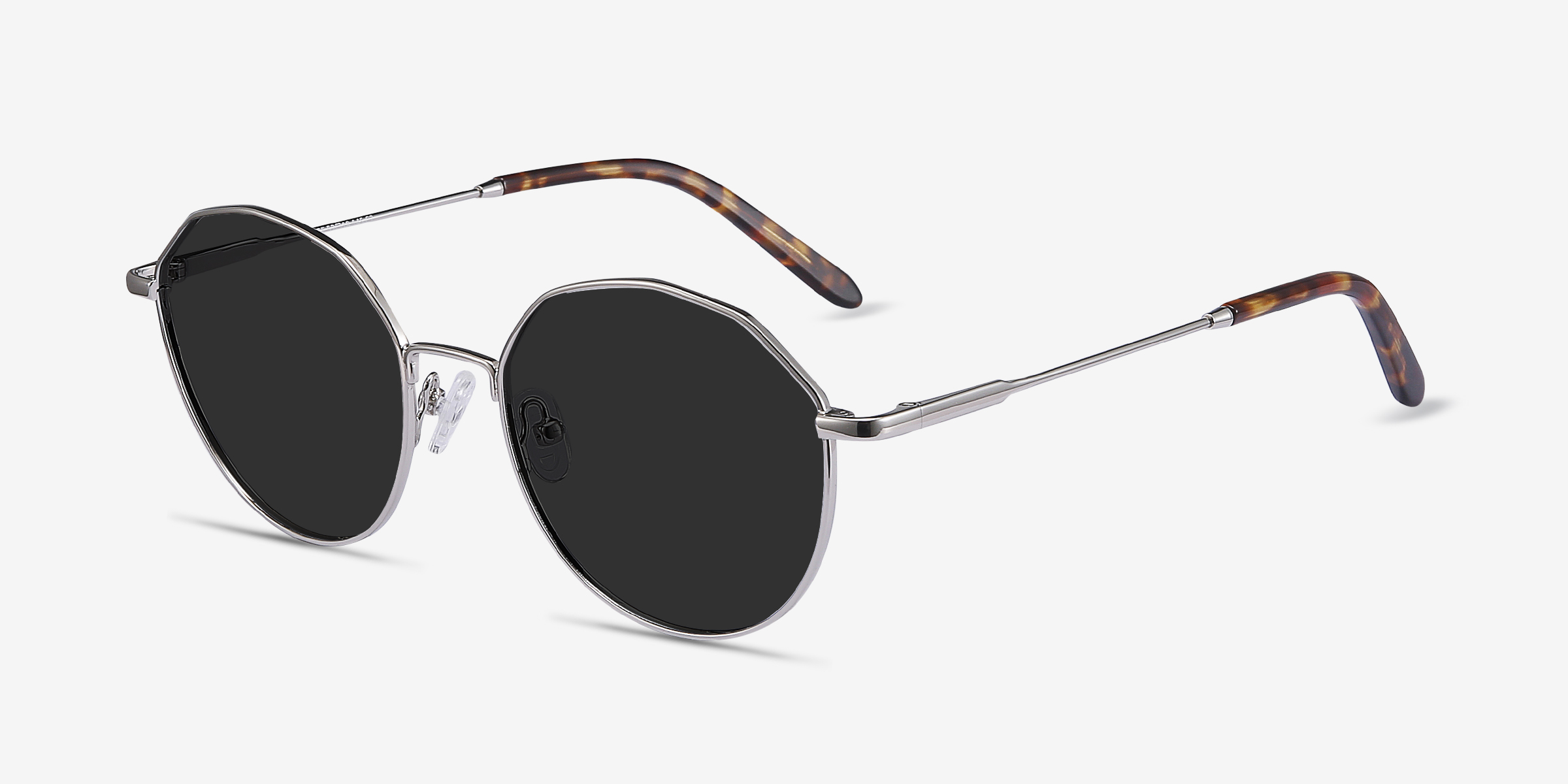 Village - Boldly Shaped Silver Shades | Eyebuydirect