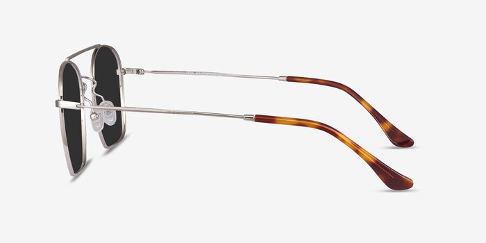 Itza - Lightweight Silver Aviator Shades | Eyebuydirect