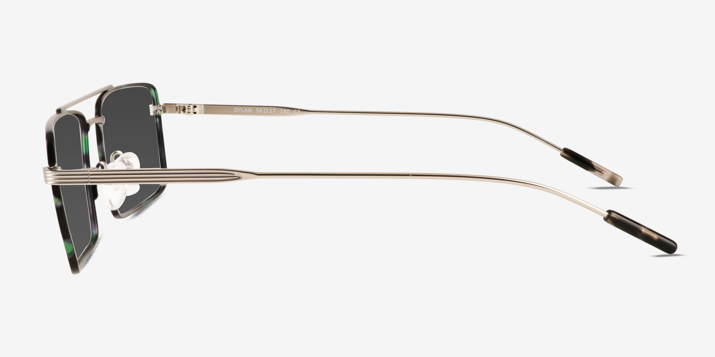 Dylan - Aviator Green Tortoise Frame Sunglasses For Men | Eyebuydirect