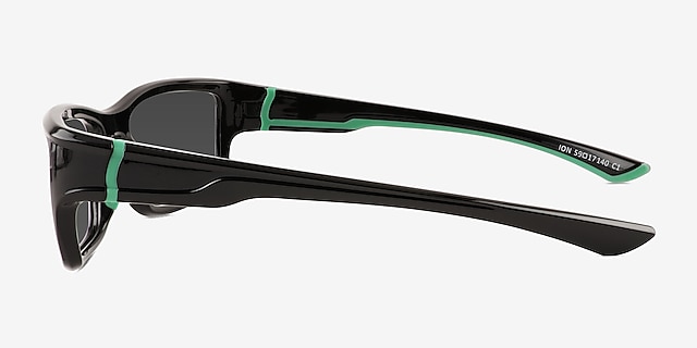 Ion Rectangle Black Frame Prescription Sunglasses Eyebuydirect Canada