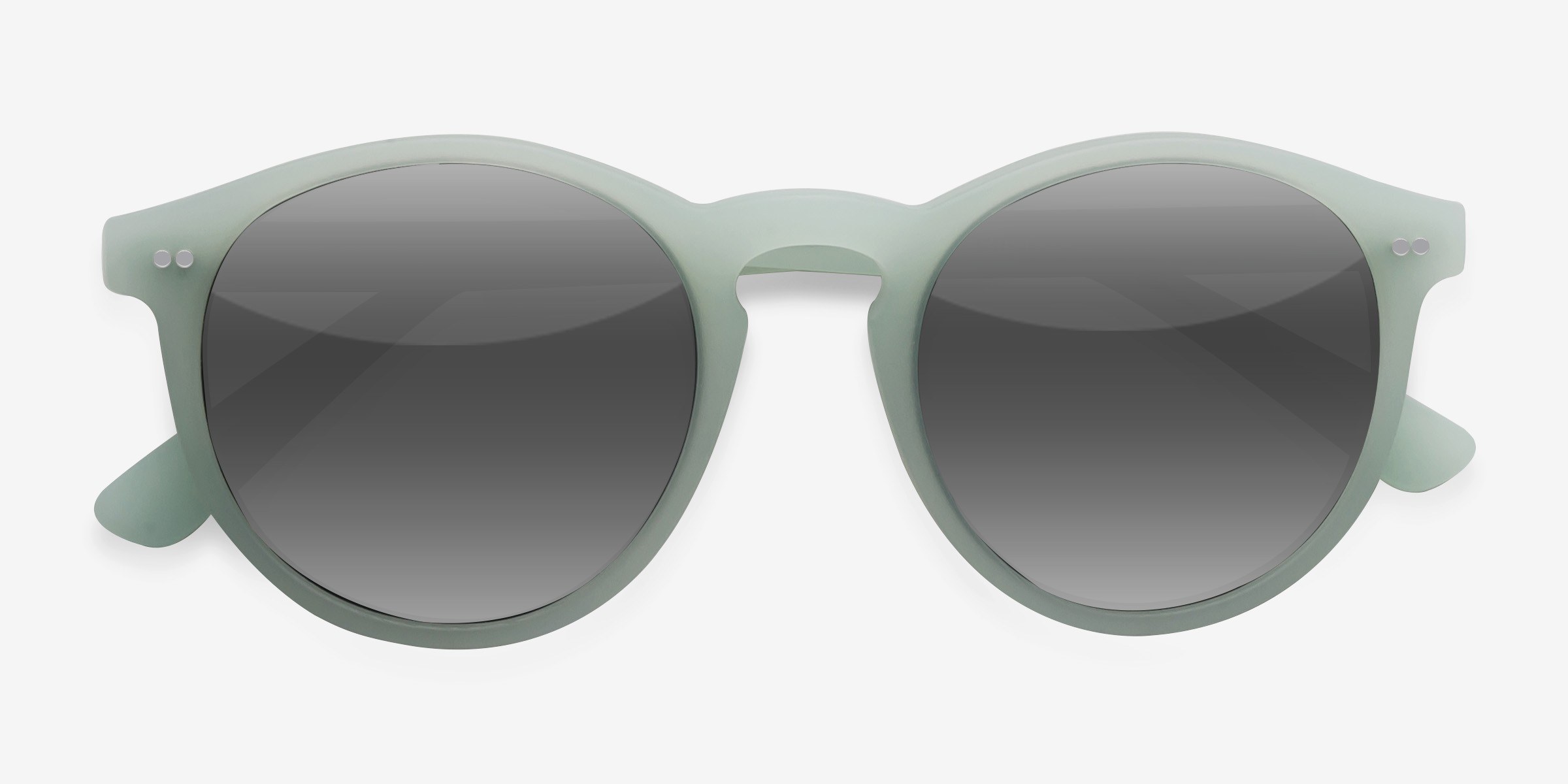 Decadent - Round Light Green Frame Sunglasses For Women | Eyebuydirect
