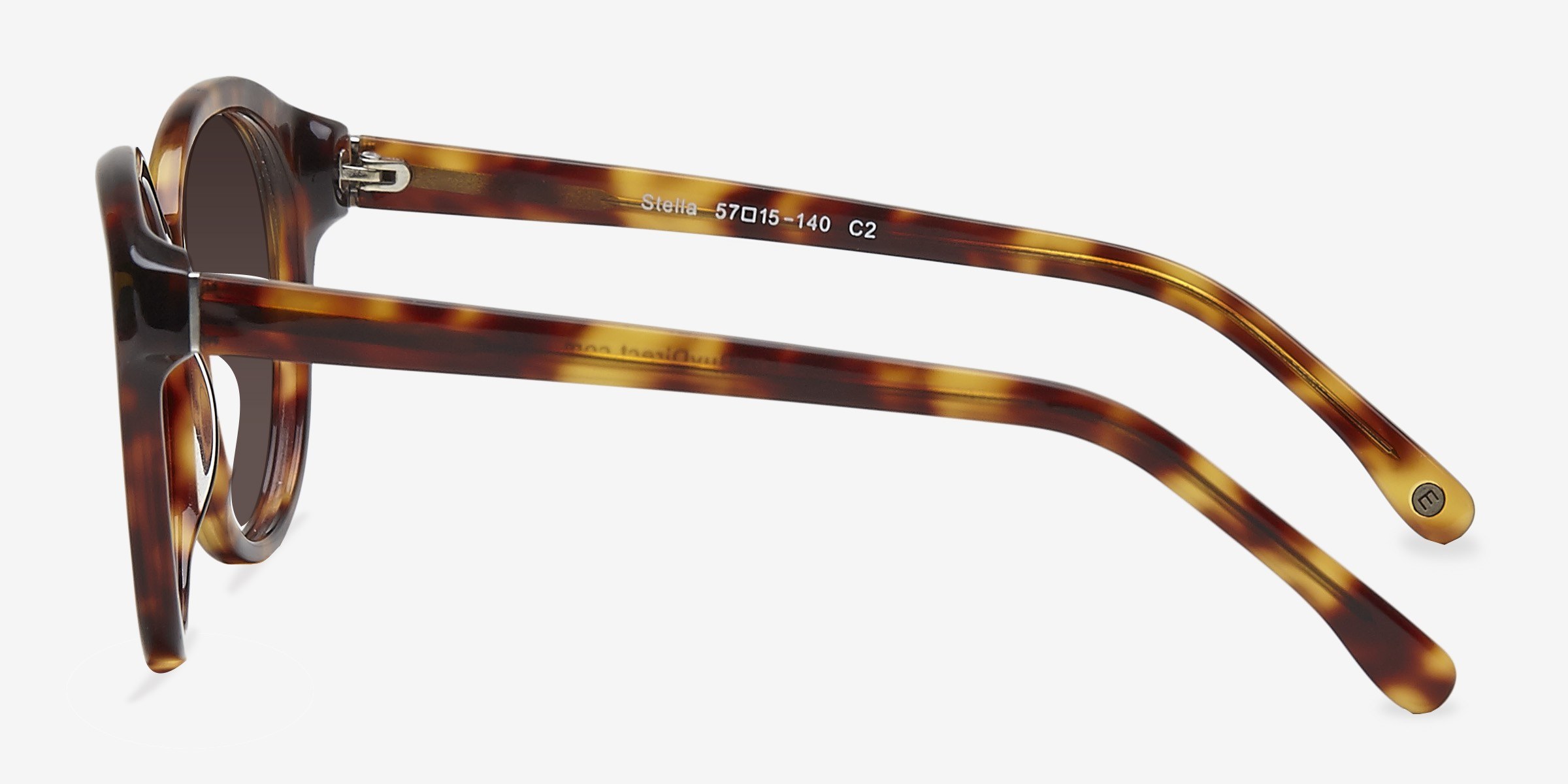 Stella - Round Tortoise Frame Sunglasses For Women | Eyebuydirect