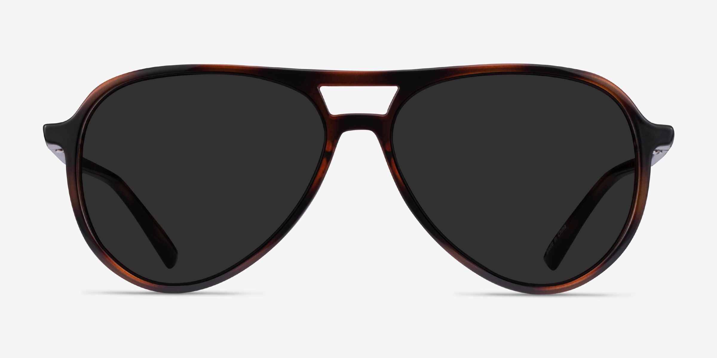 Volcano - Aviator Tortoise Frame Sunglasses | Eyebuydirect