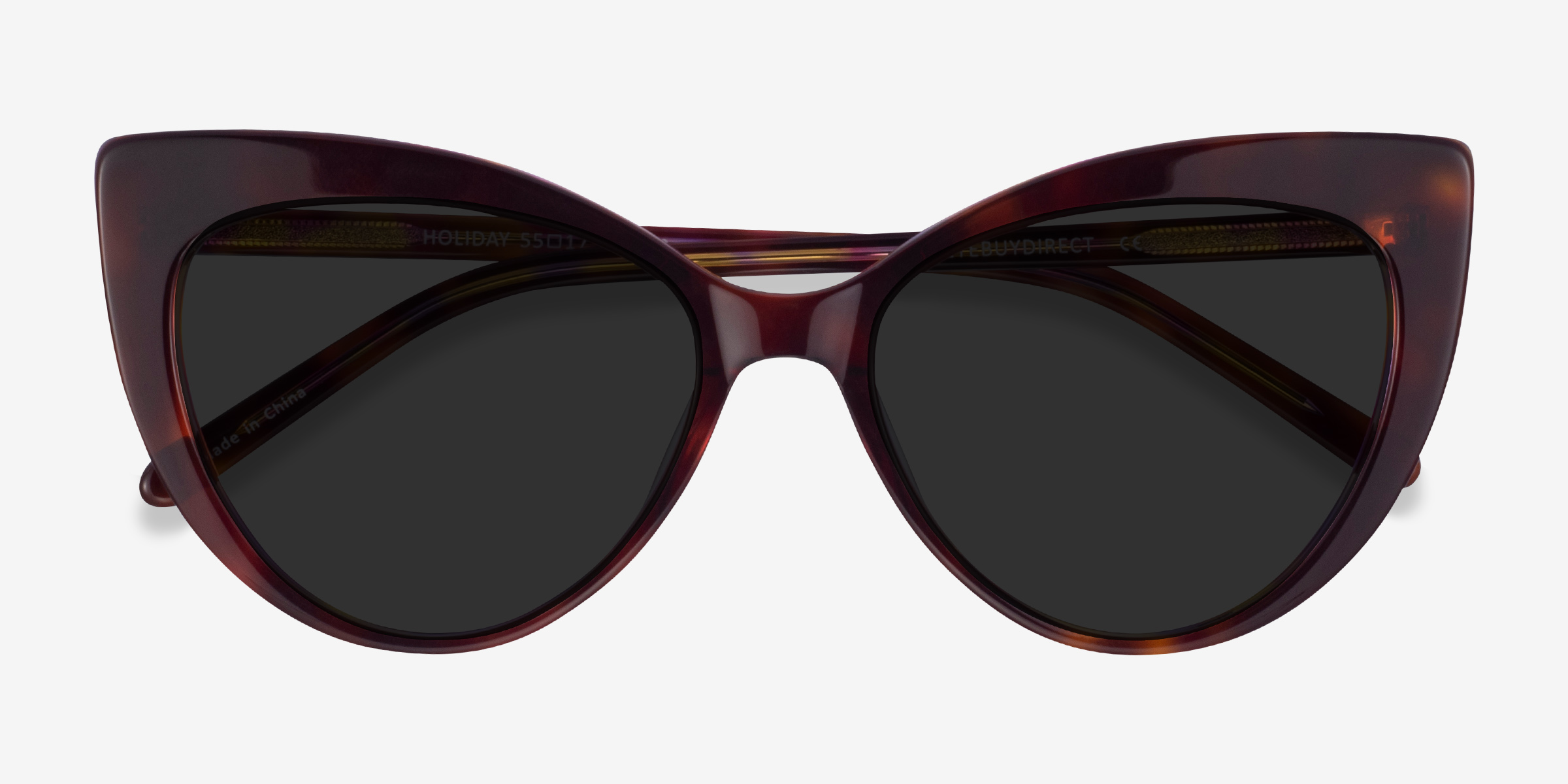 Holiday - Cat Eye Tortoise Frame Sunglasses For Women | Eyebuydirect