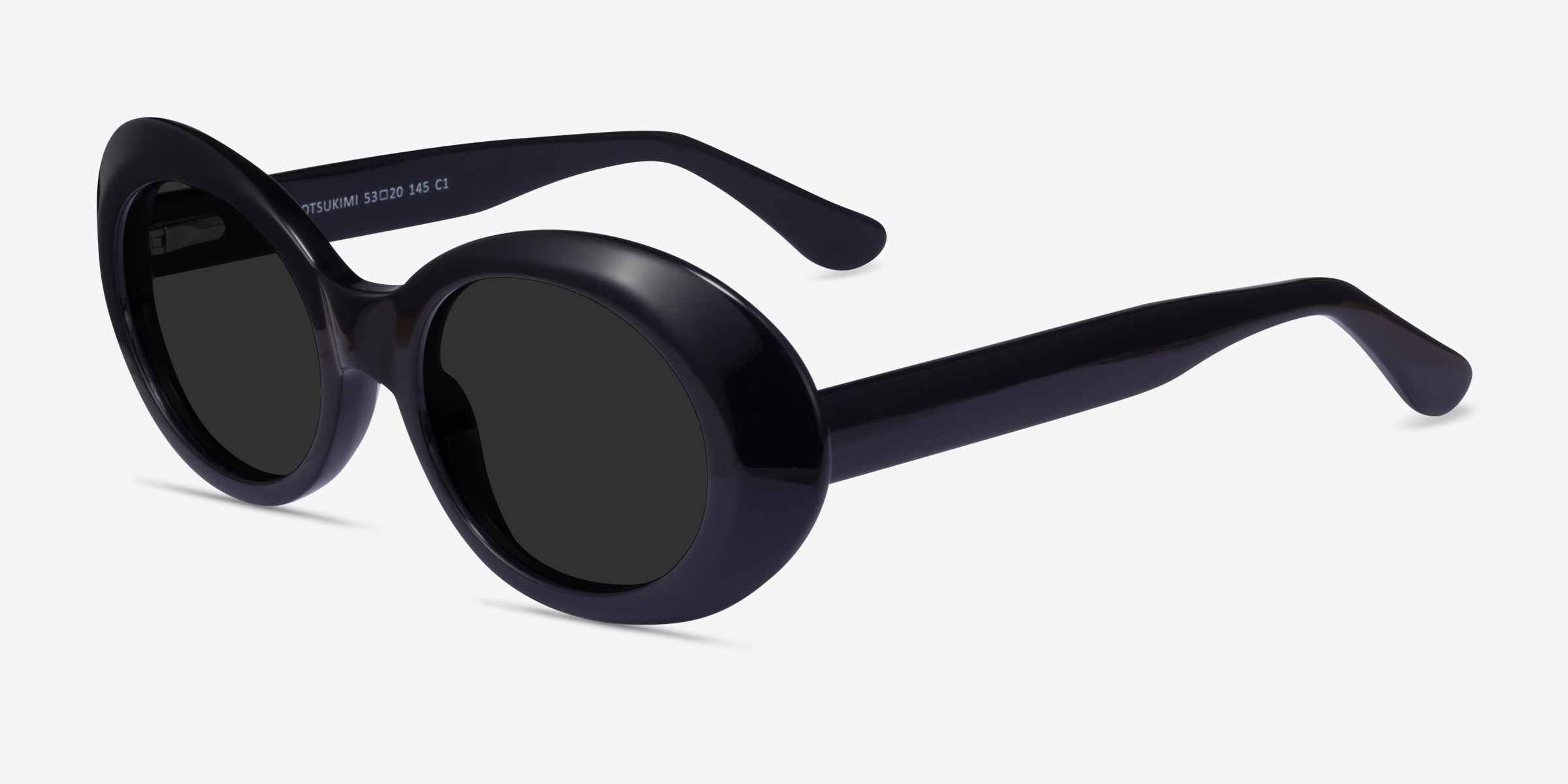 Otsukimi - Oval Black Frame Sunglasses For Women | Eyebuydirect