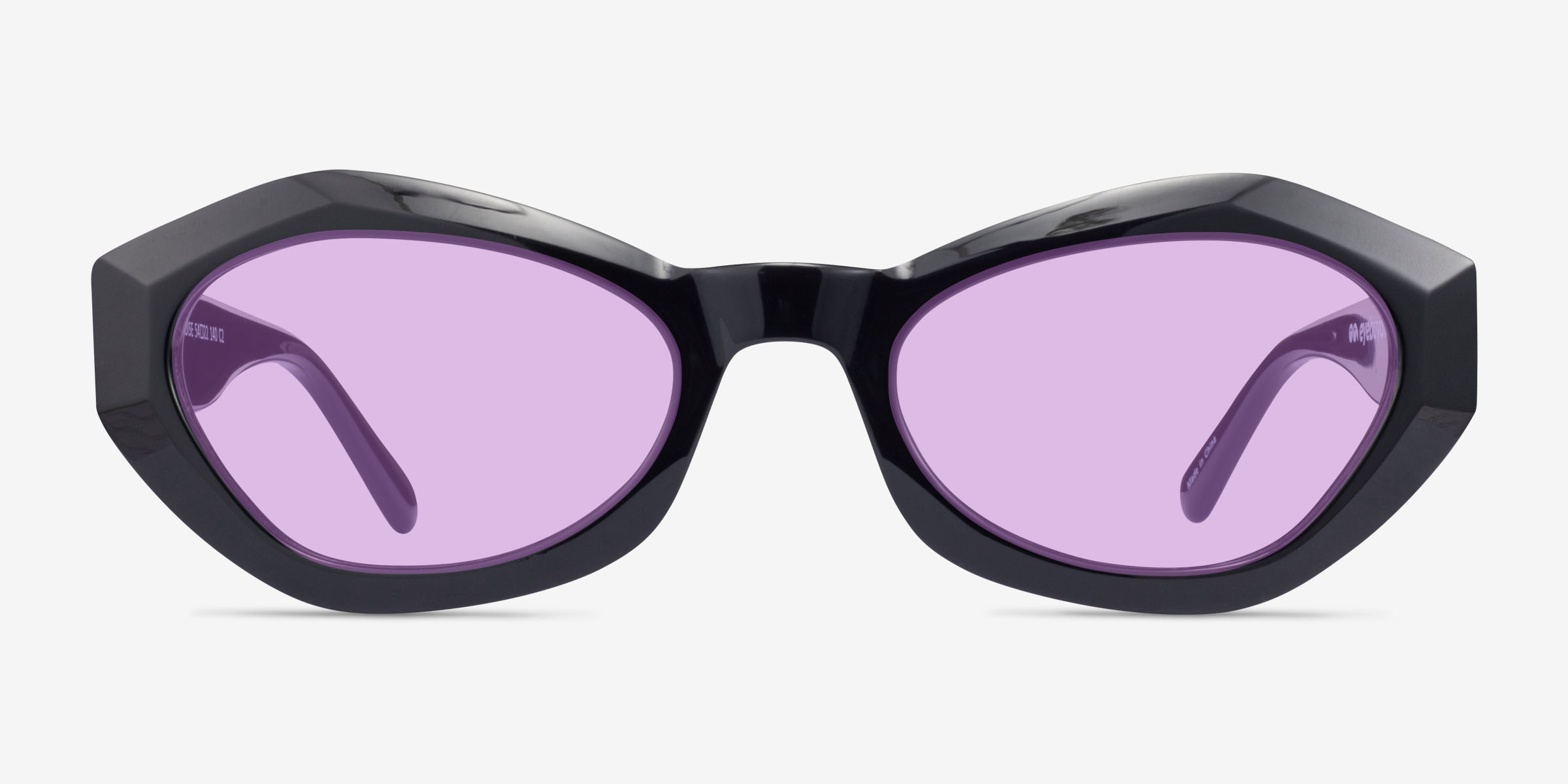 Francoise - Cat Eye Black Frame Prescription Sunglasses | Eyebuydirect