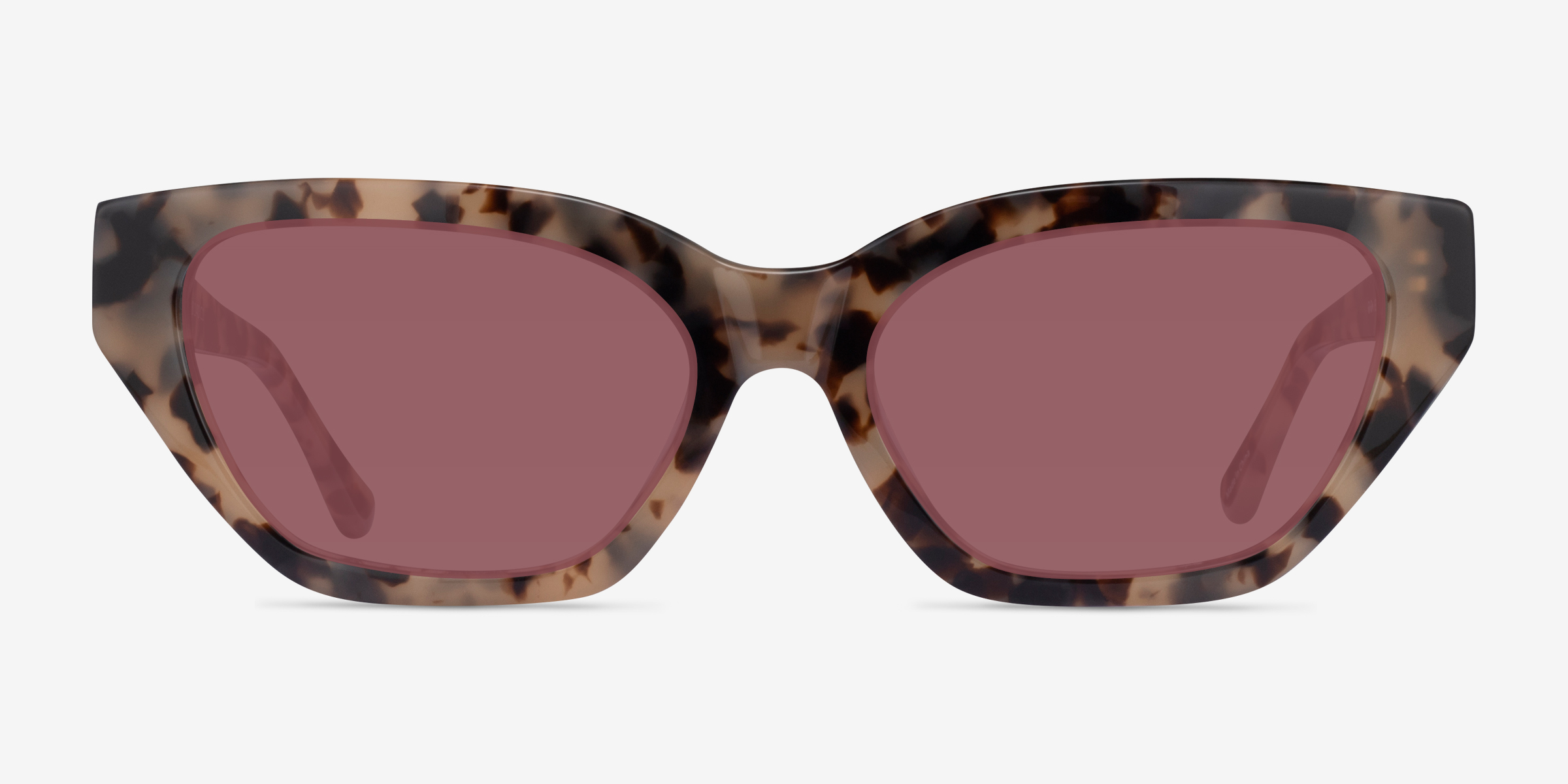 Celeste - Cat Eye Ivory Tortoise Frame Sunglasses For Women | Eyebuydirect