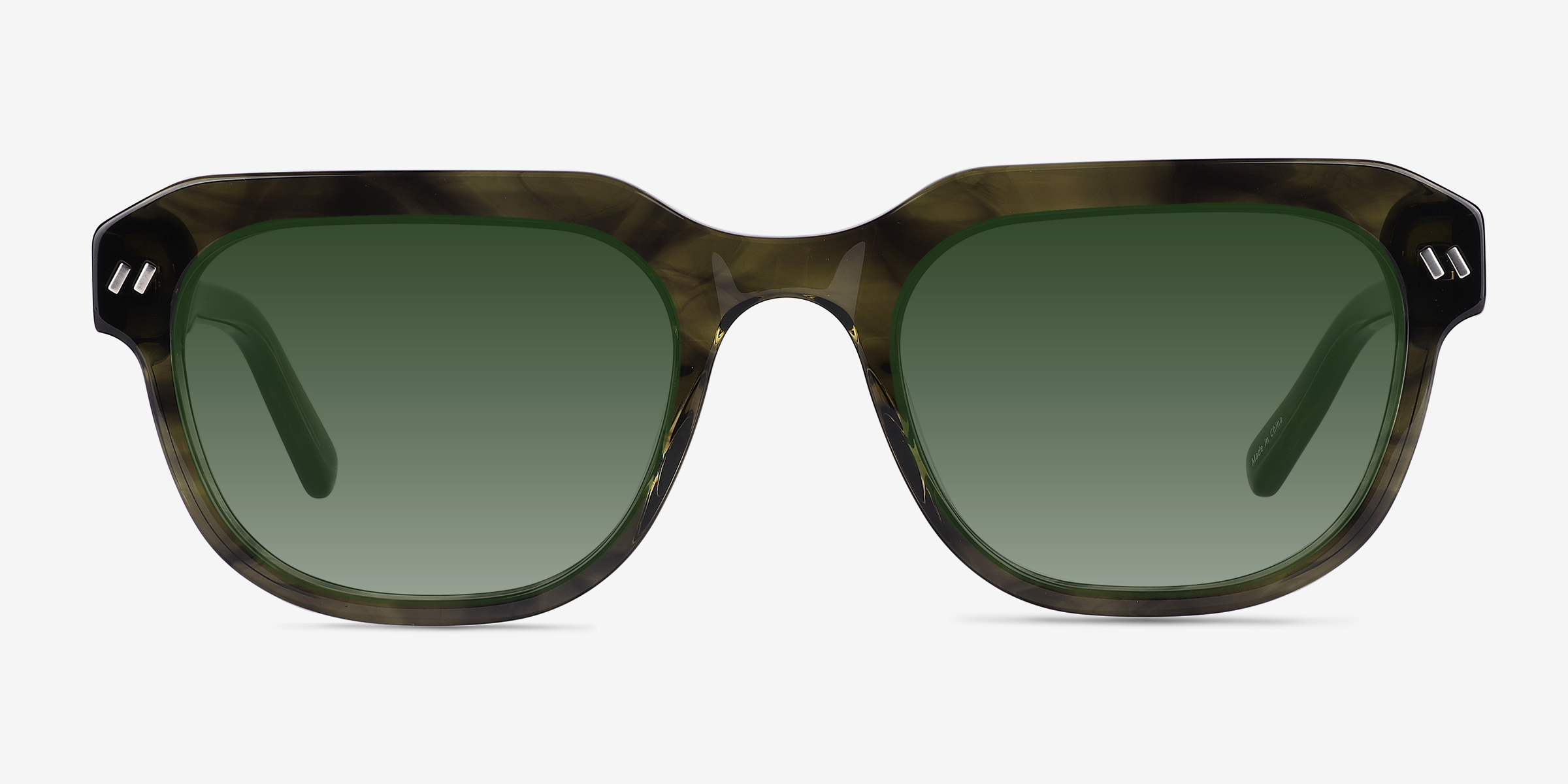 Arrow - Round Khaki Frame Prescription Sunglasses | Eyebuydirect