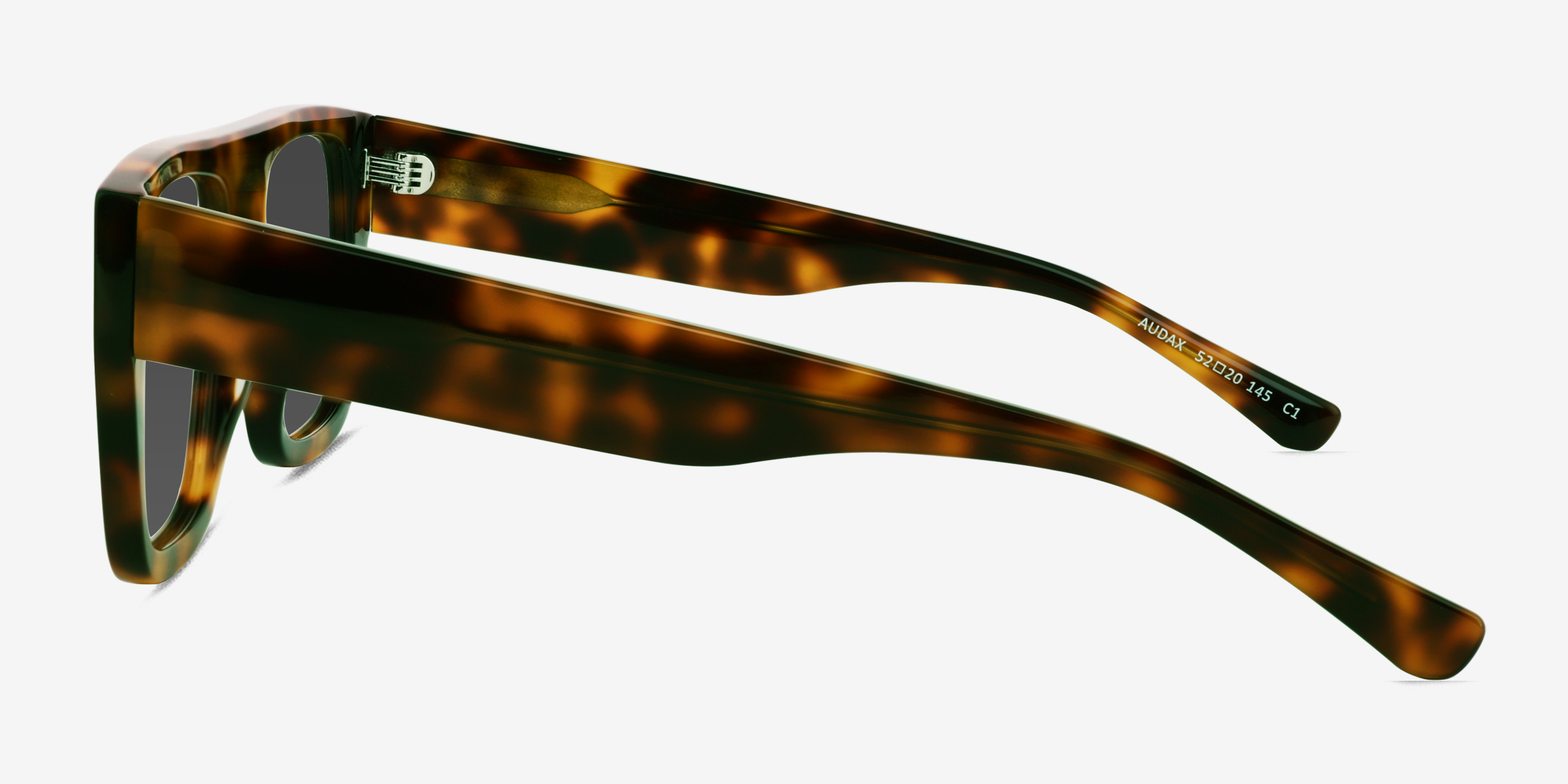 Audax - Square Brown Tortoise Frame Sunglasses For Men | Eyebuydirect