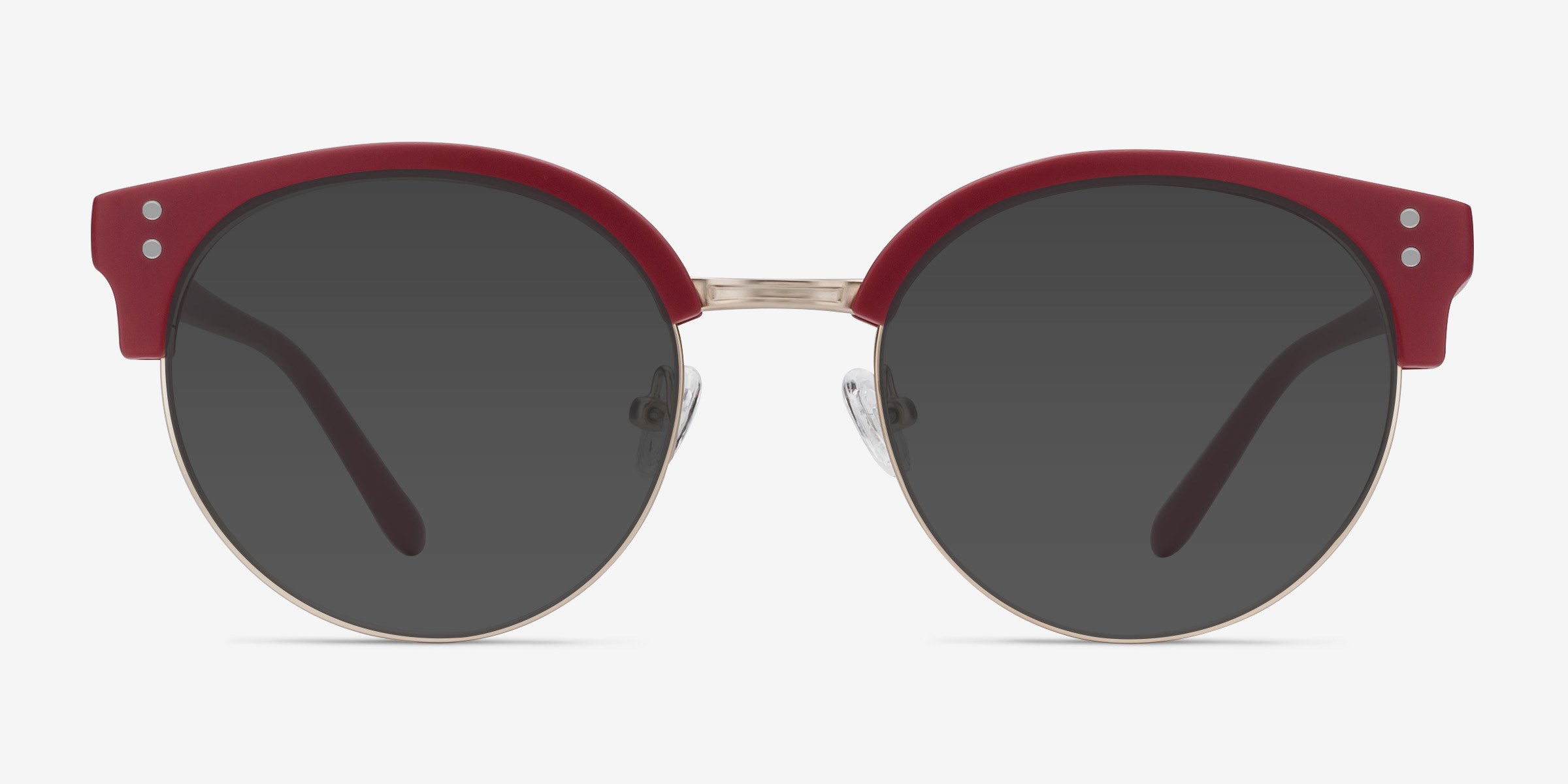 Samba - Browline Red Frame Sunglasses For Women | Eyebuydirect