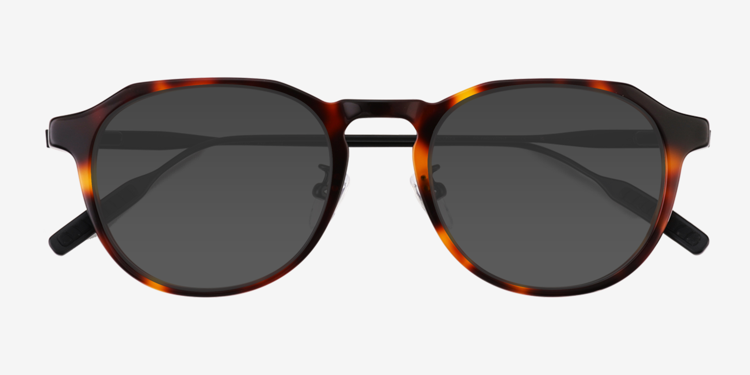 Aim - Round Tortoise Frame Prescription Sunglasses | Eyebuydirect