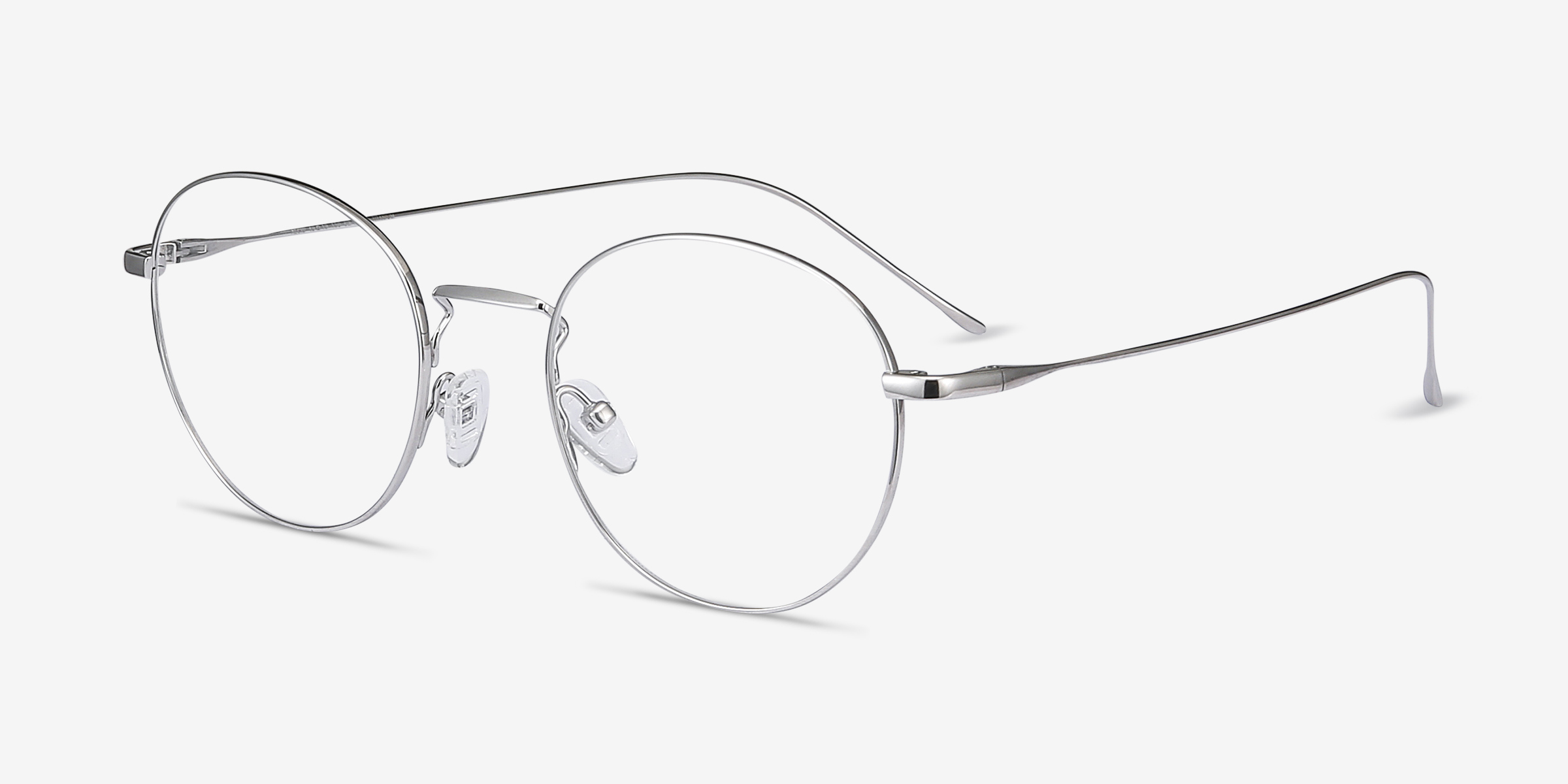 Aegis Round Silver Full Rim Eyeglasses Eyebuydirect Canada