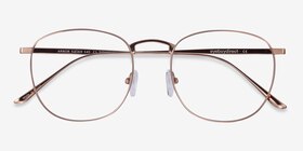Arbor Square Rose Gold Full Rim Eyeglasses | Eyebuydirect