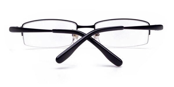 Agrigento Rectangle Black Glasses for Men | Eyebuydirect Canada