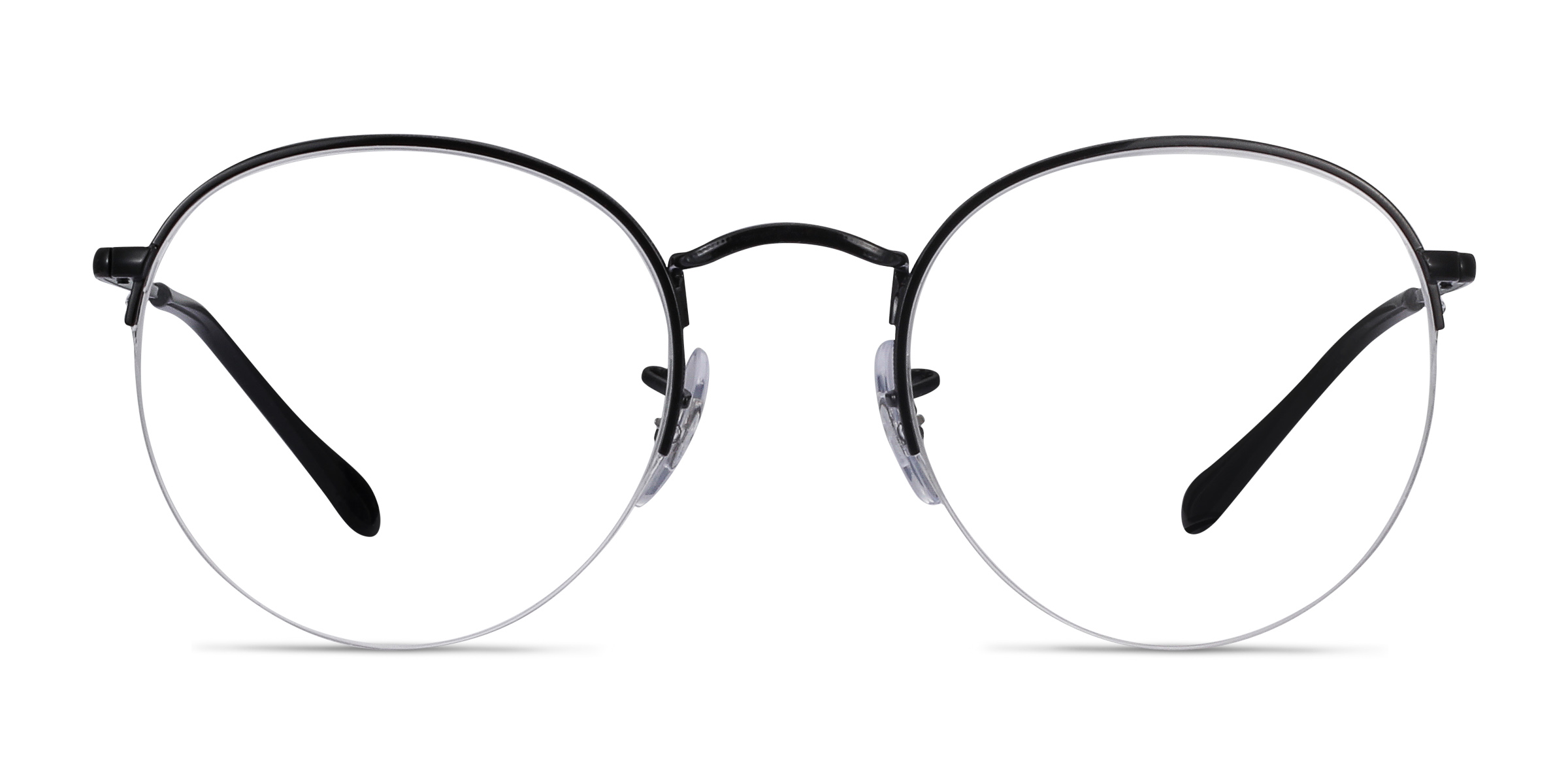 Ray-Ban RB3947V Round - Round Black Frame Eyeglasses | Eyebuydirect