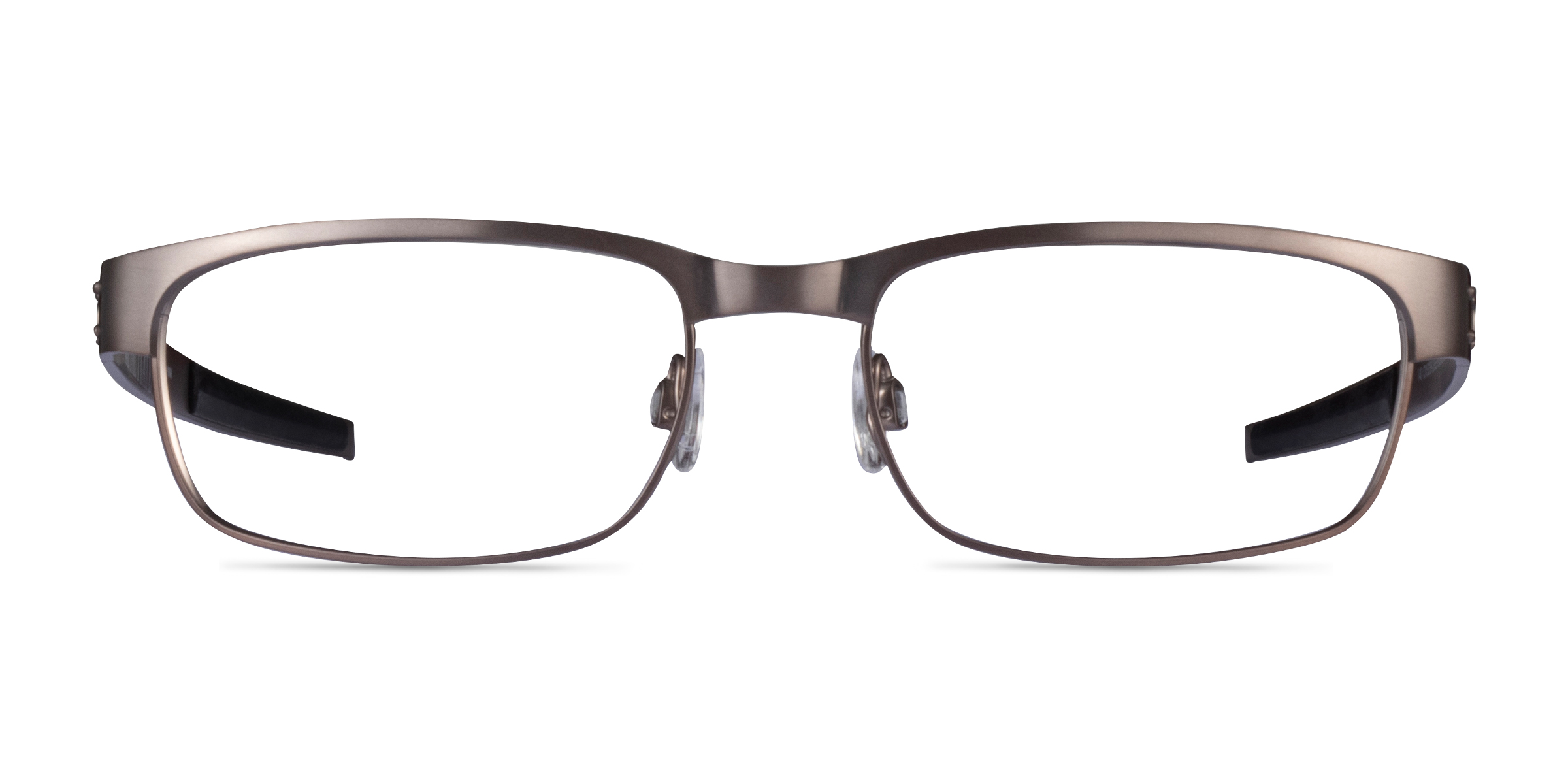 Oakley Metal Plate - Browline Gunmetal Frame Glasses For Men ...