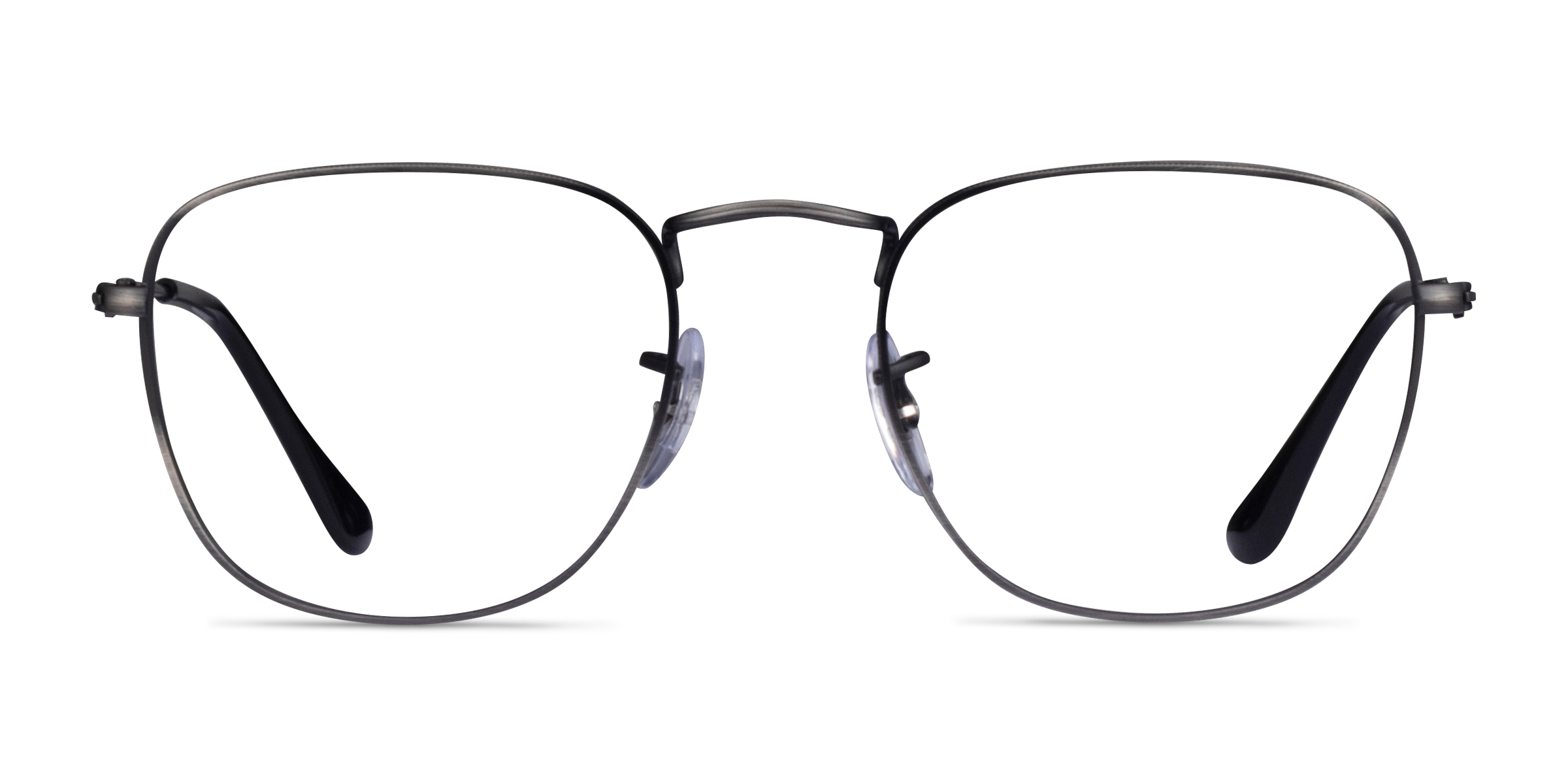 Ray-Ban RB3857V Frank - Square Antique Gunmetal Frame Eyeglasses ...