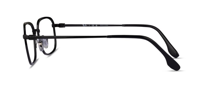 Ray-Ban RB6495 - Rectangle Black Frame Eyeglasses | Eyebuydirect