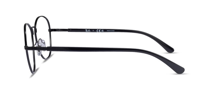 Ray-Ban RB6470 - Round Black Frame Eyeglasses | Eyebuydirect