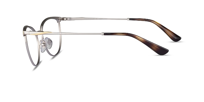 Vogue Eyewear Vo4208 Cat Eye Gold Silver Frame Glasses For Women