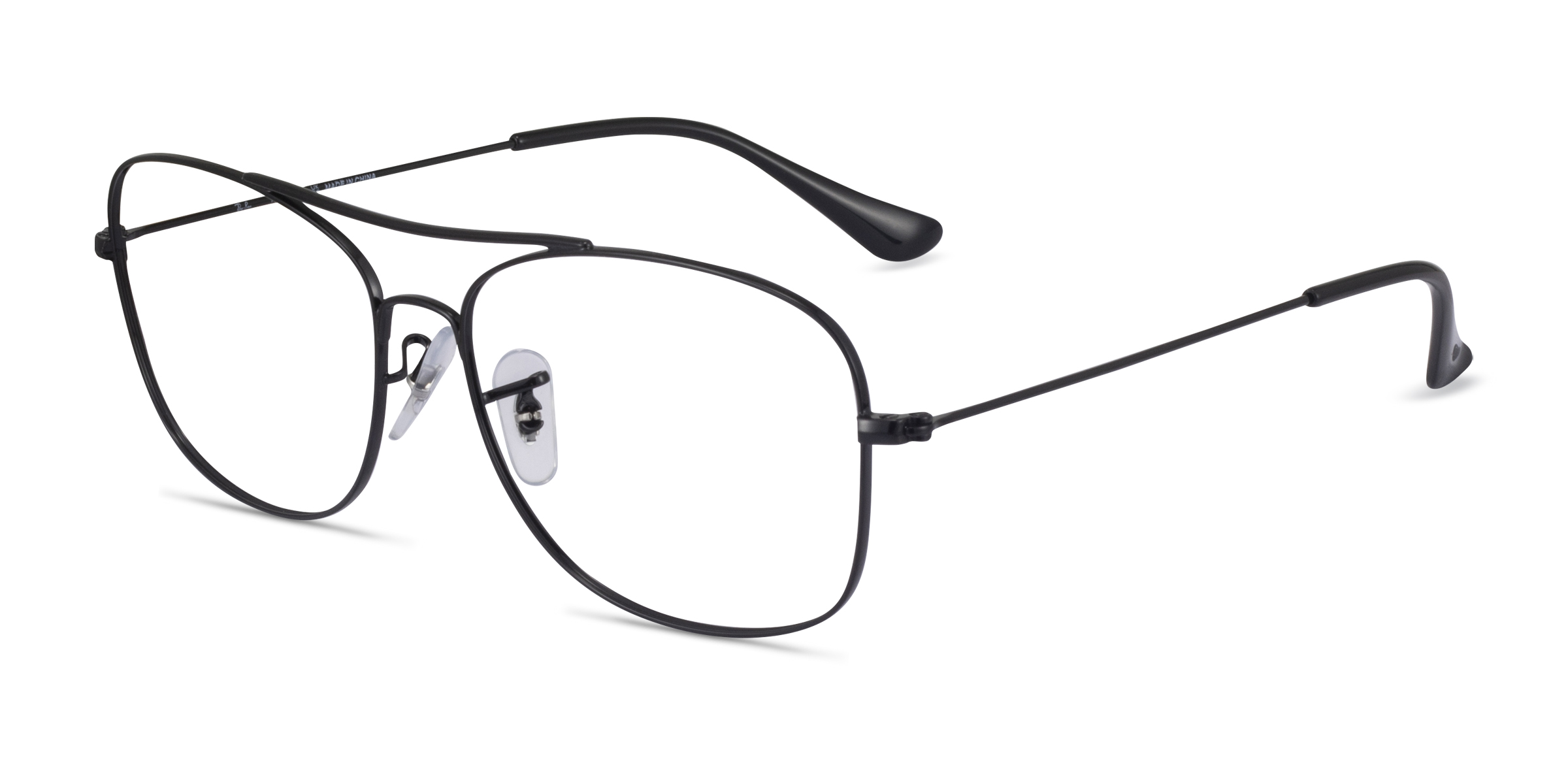 Ray-Ban RB6499 - Aviator Black Frame Eyeglasses | Eyebuydirect