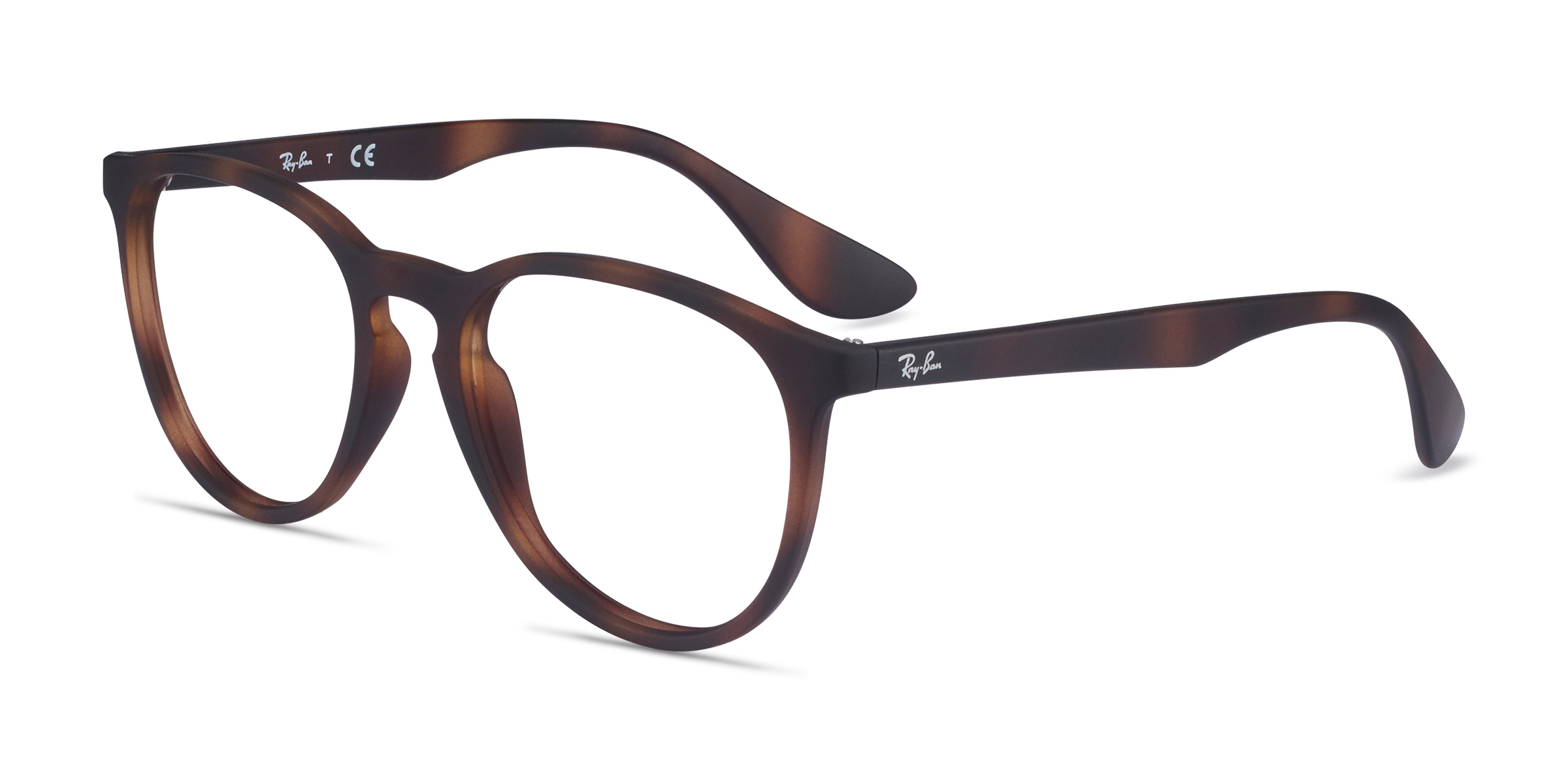 Ray-Ban RB7046 - Round Tortoise Frame Eyeglasses | Eyebuydirect Canada