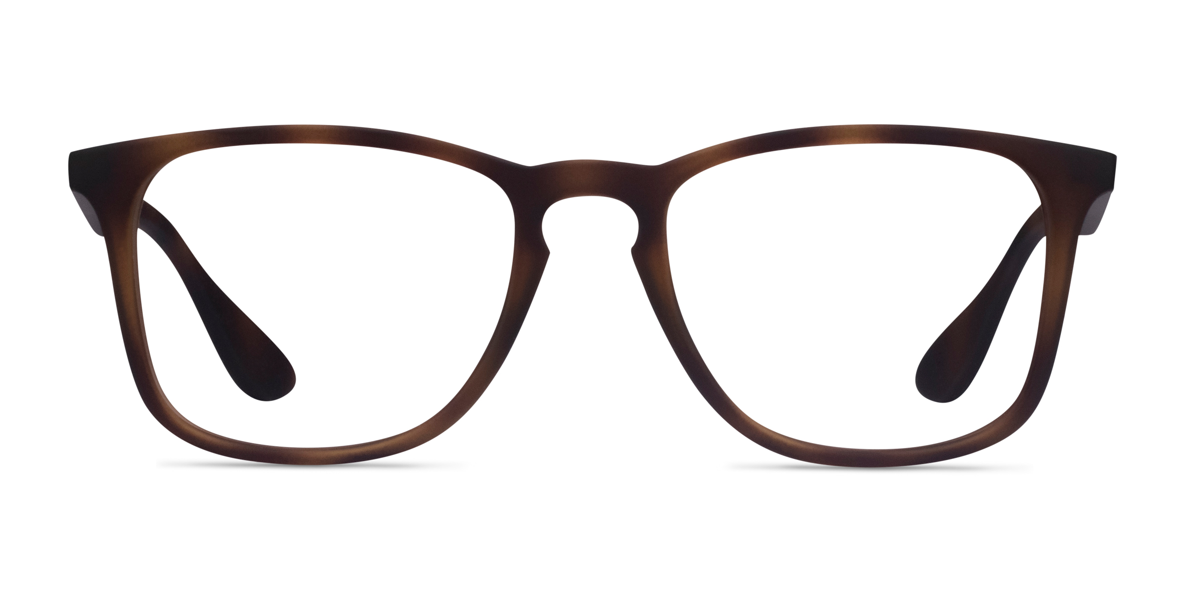 Ray-Ban RB7074 - Rectangle Tortoise Frame Eyeglasses | Eyebuydirect