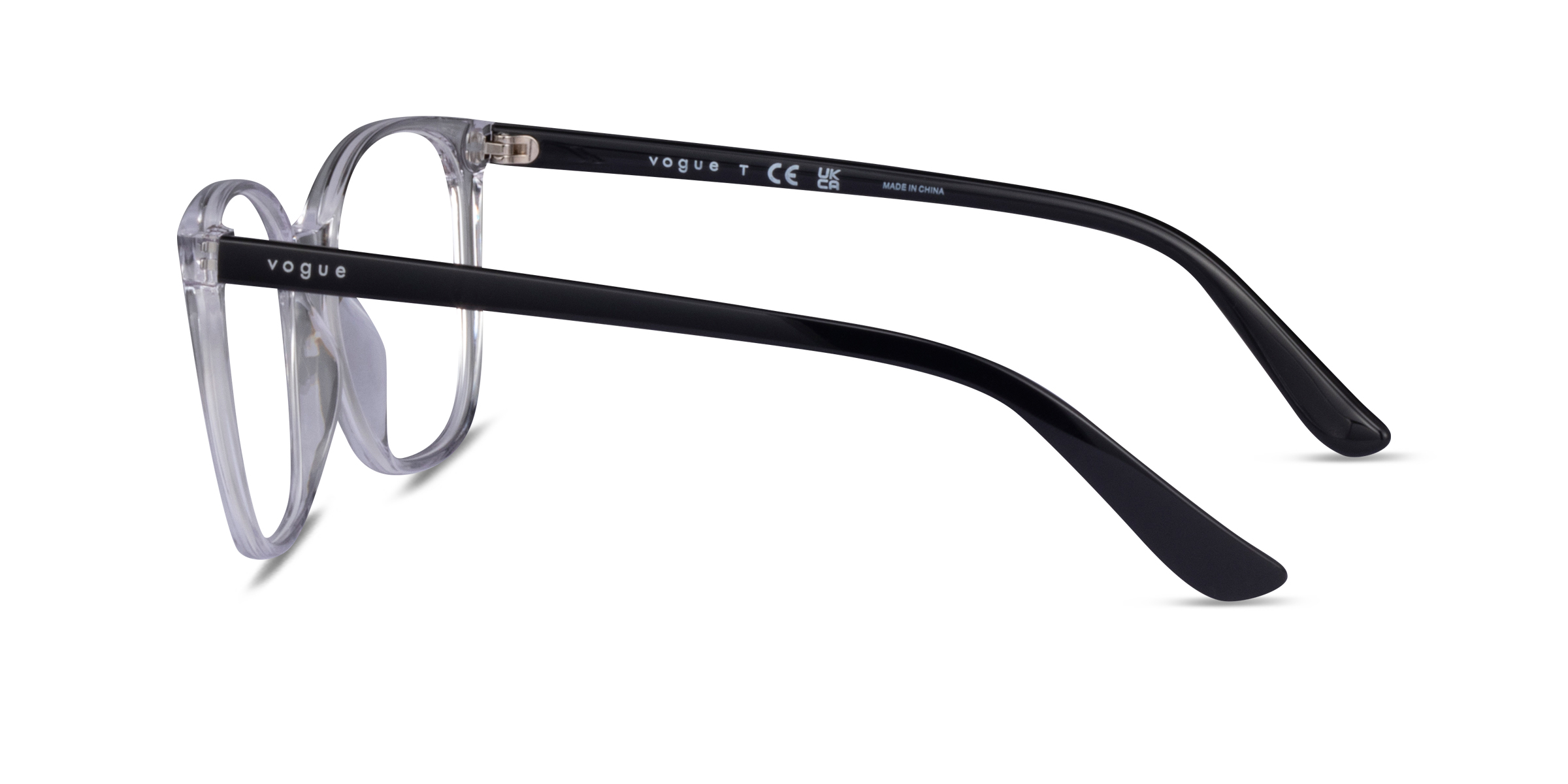 Vogue Eyewear VO5356 - Square Transparent Frame Glasses For Women ...