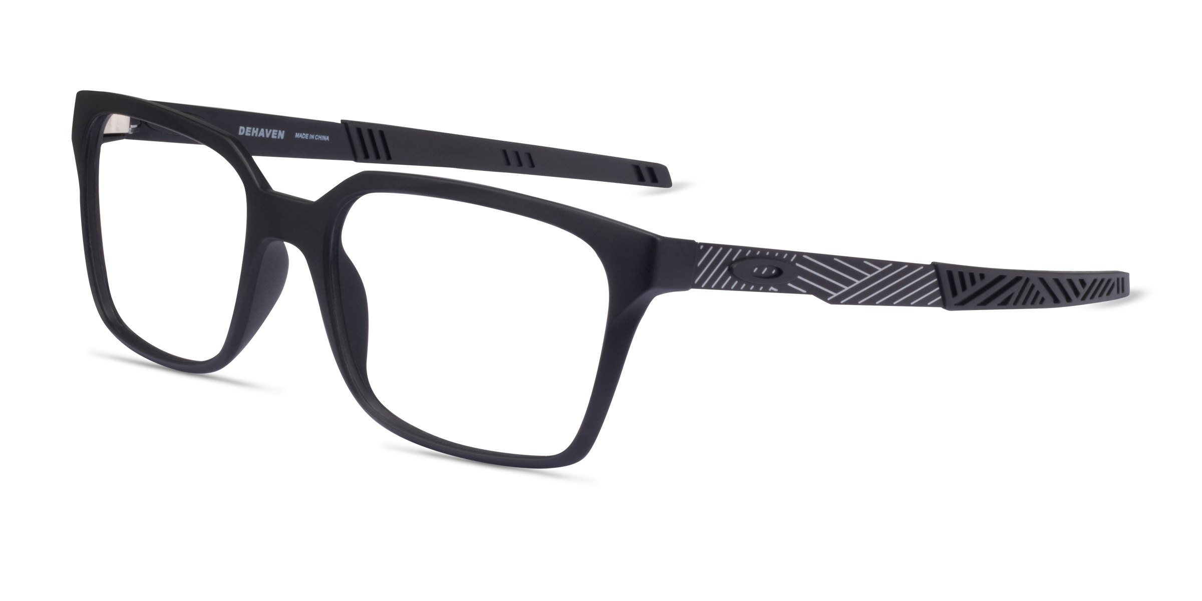 Oakley Dehaven - Square Satin Black Frame Glasses For Men ...