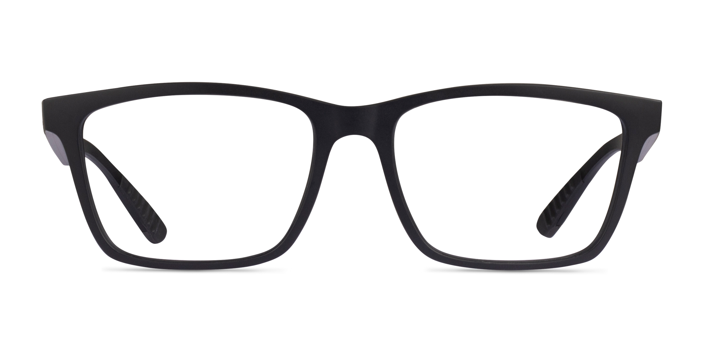 Ray-Ban RB7025 - Rectangle Matte Black Frame Eyeglasses | Eyebuydirect