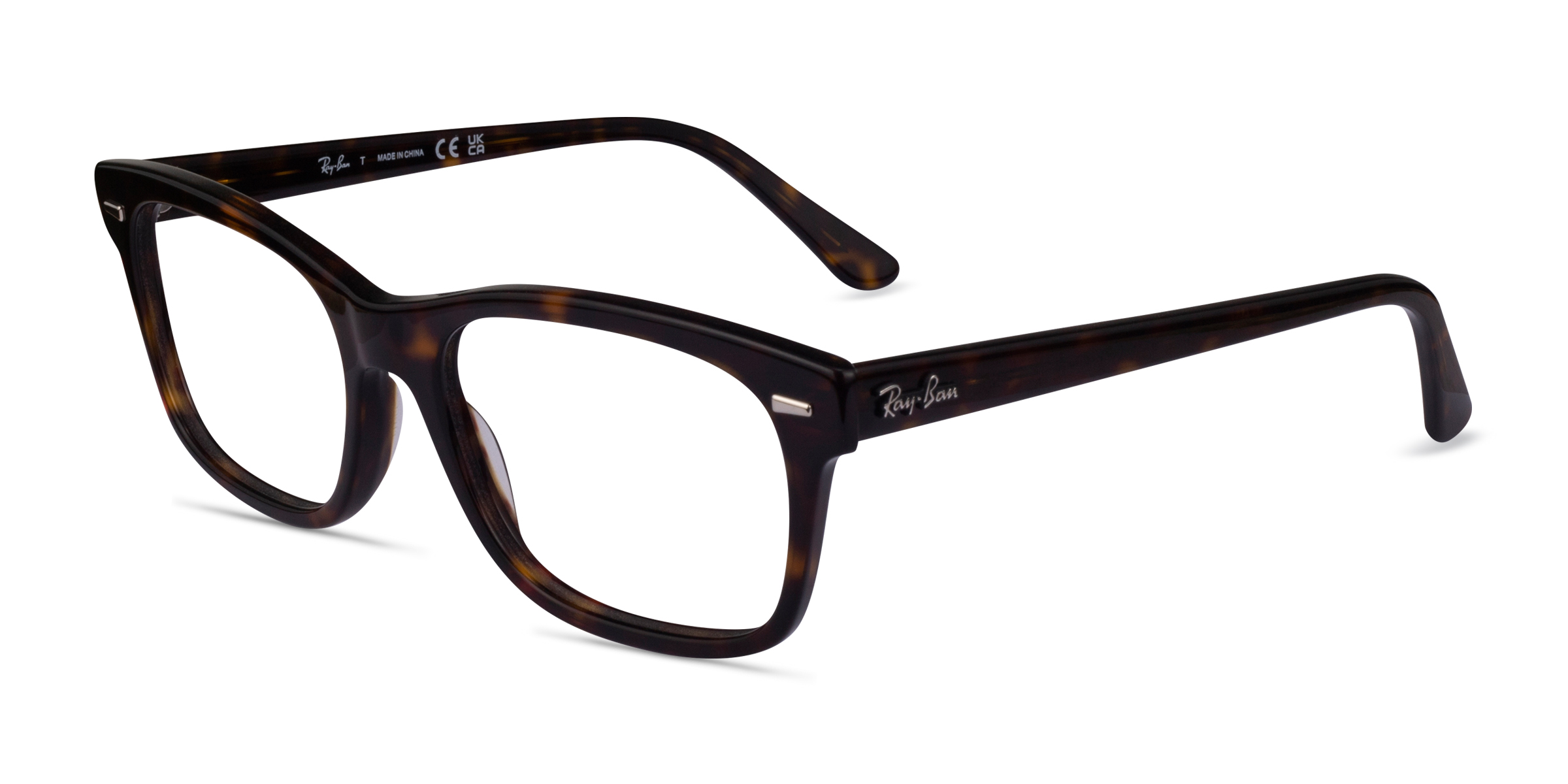 Ray-Ban RB5383 - Wayfarer Tortoise Frame Eyeglasses | Eyebuydirect Canada