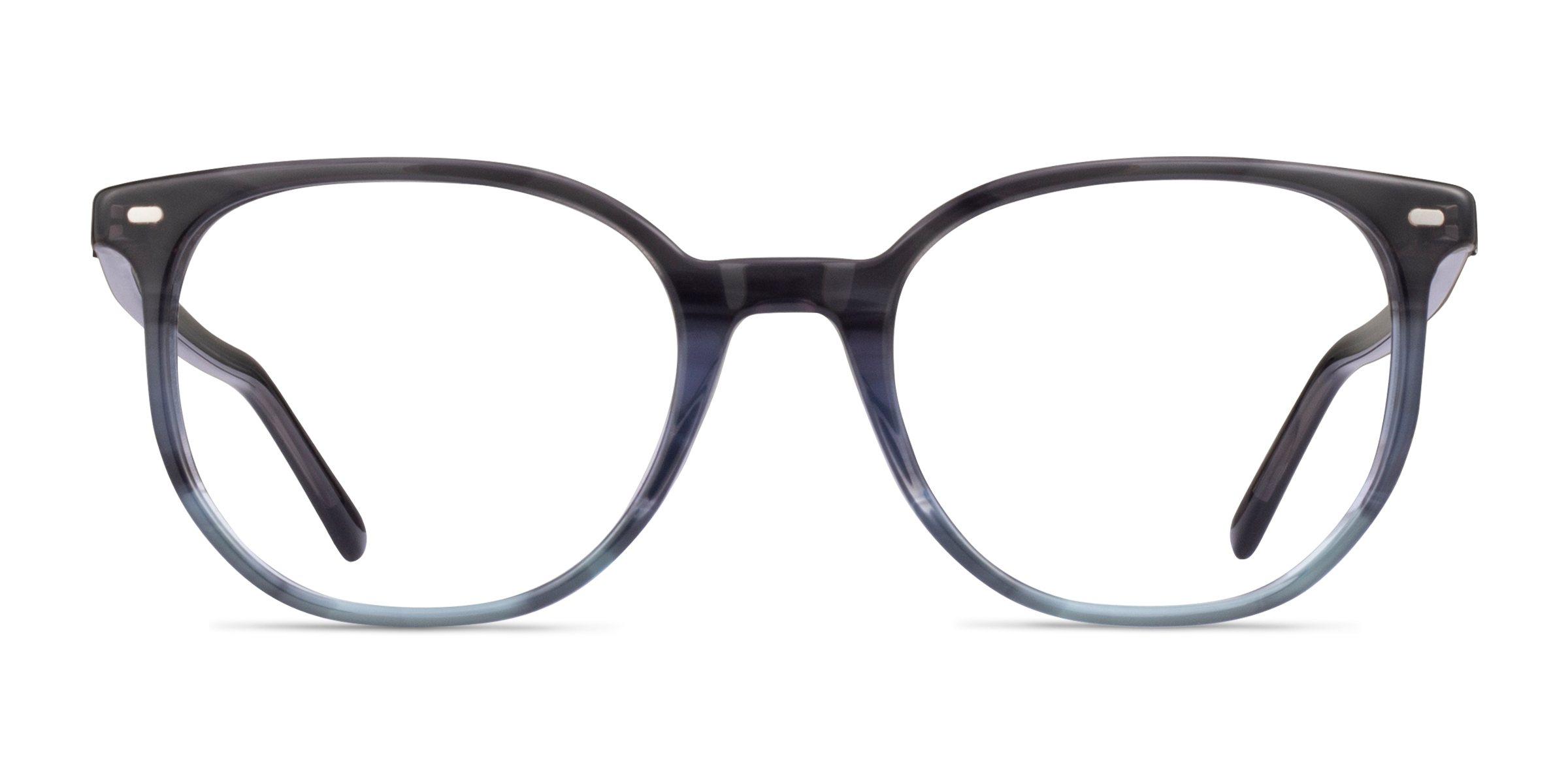 Ray-Ban RB5397 Elliot - Striped Gray Frame Eyeglasses | Eyebuydirect