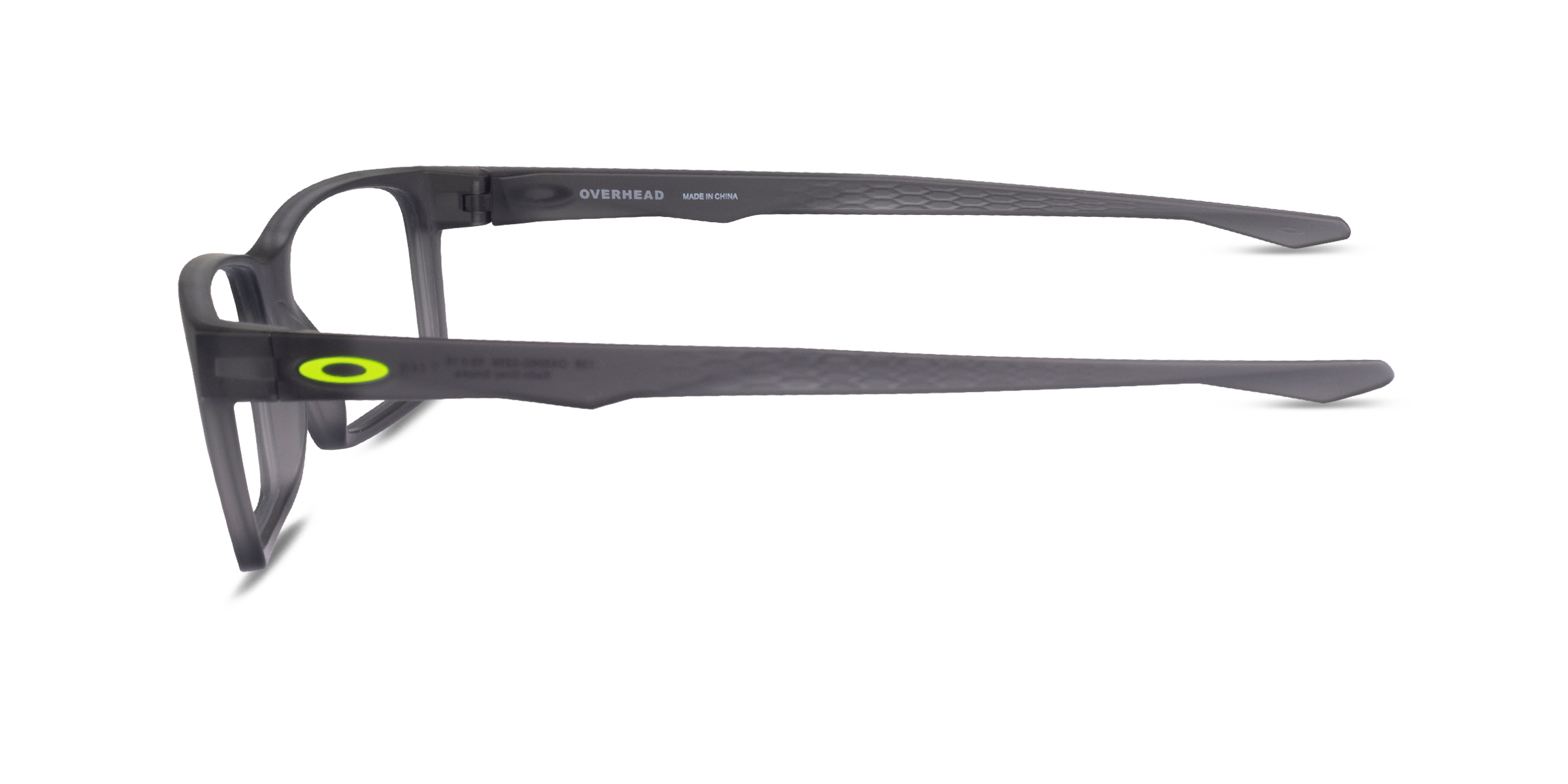 Oakley Overhead - Rectangle Satin Gray Frame Glasses For Men ...