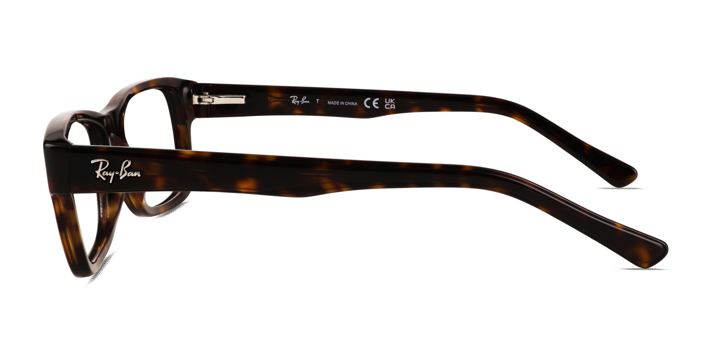 Ray-Ban RB5268 - Rectangle Tortoise Frame Eyeglasses | Eyebuydirect Canada