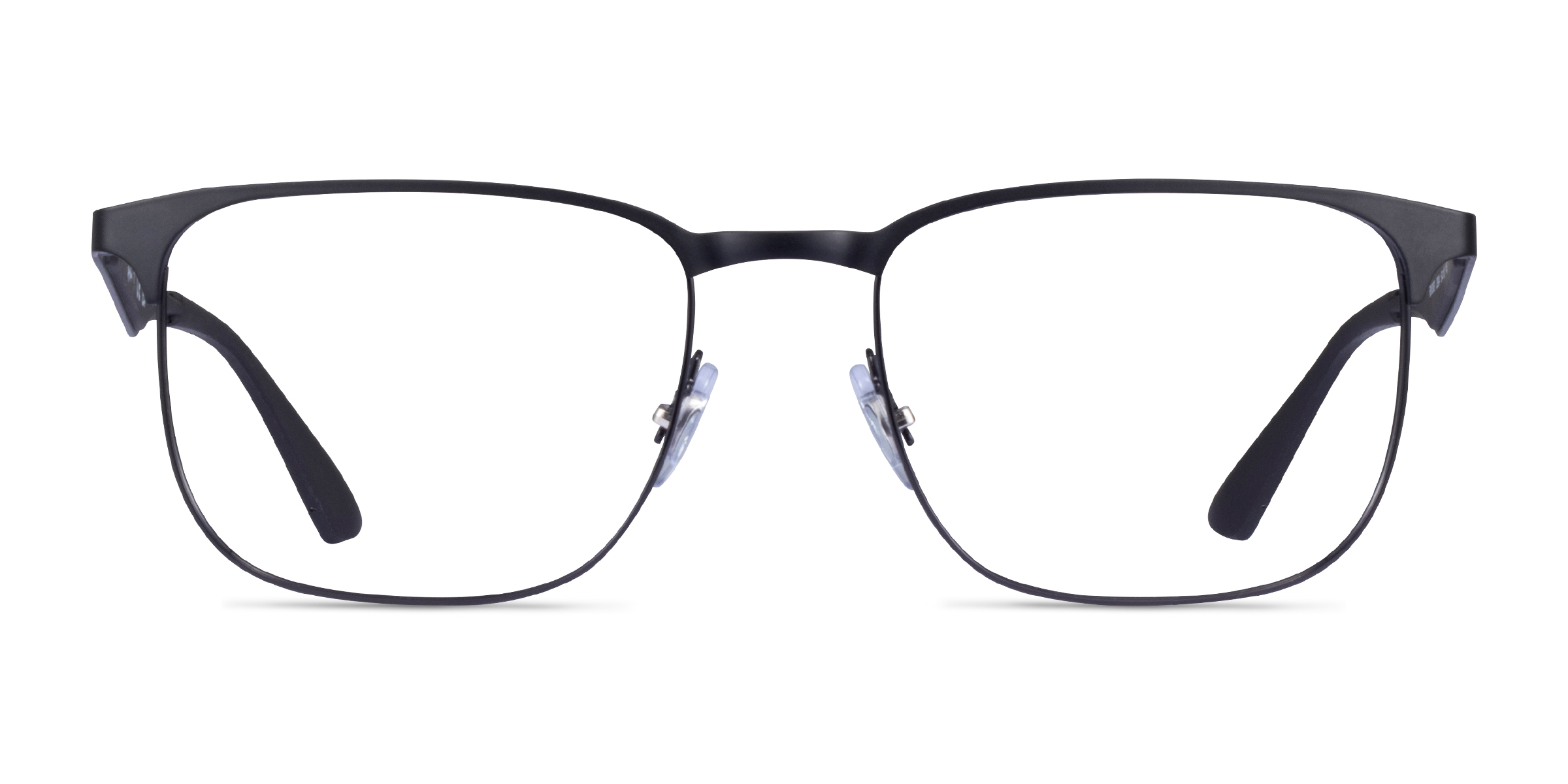 Ray-Ban RB6363 - Square Matte Black Frame Eyeglasses | Eyebuydirect Canada