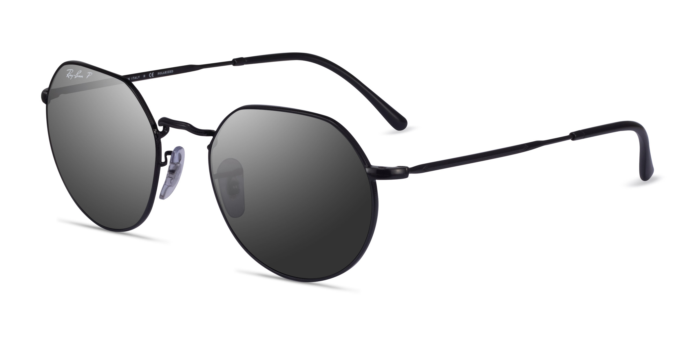 Ray-Ban RB3565 Jack - Geometric Black Frame Prescription Sunglasses ...