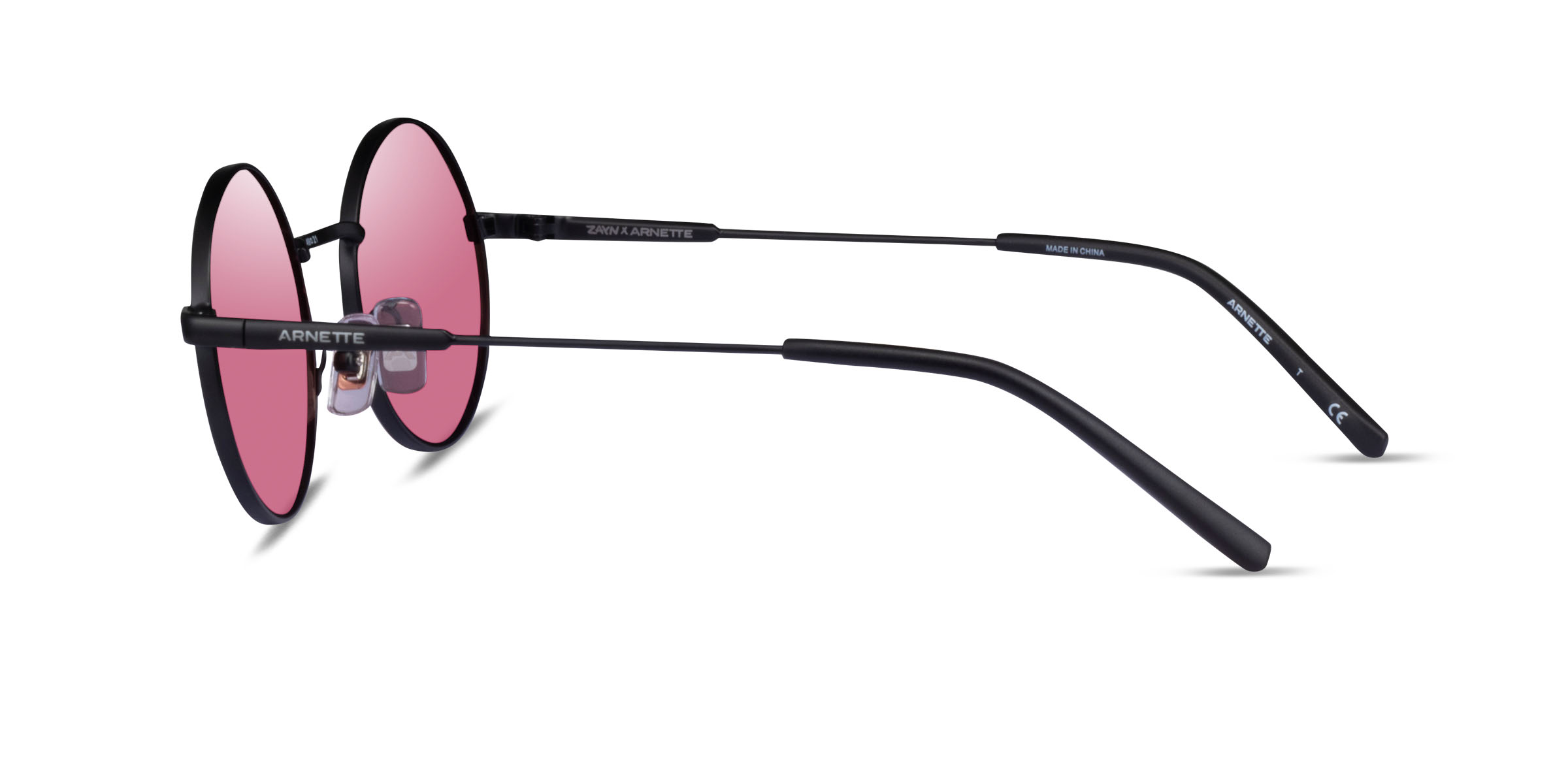 ARNETTE Drophead - Round Matte Black Frame Prescription Sunglasses ...