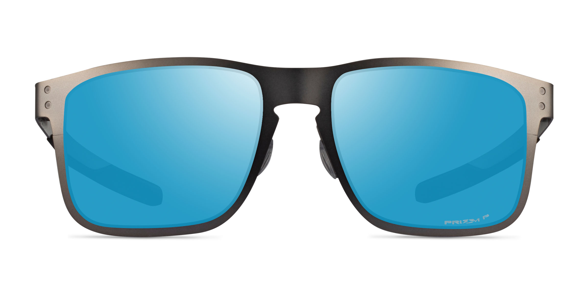 Oakley Holbrook Metal - Square Matte Gunmetal Black Frame Prescription ...